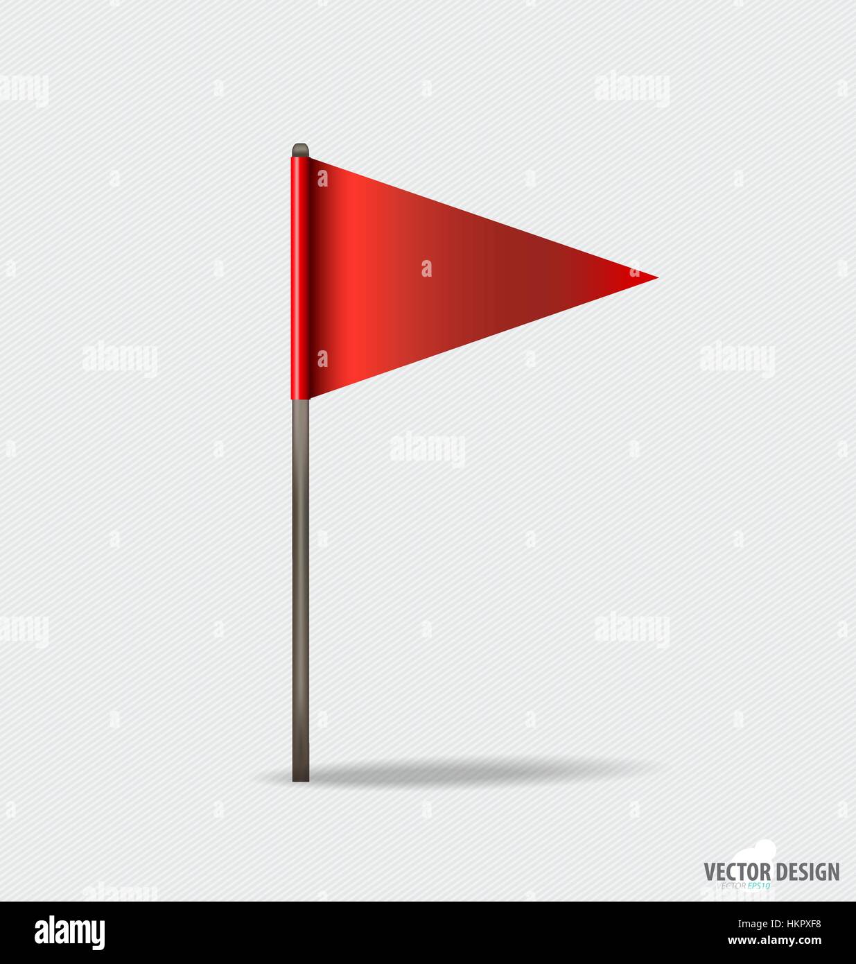Red flags warning Stock Vector Images - Alamy