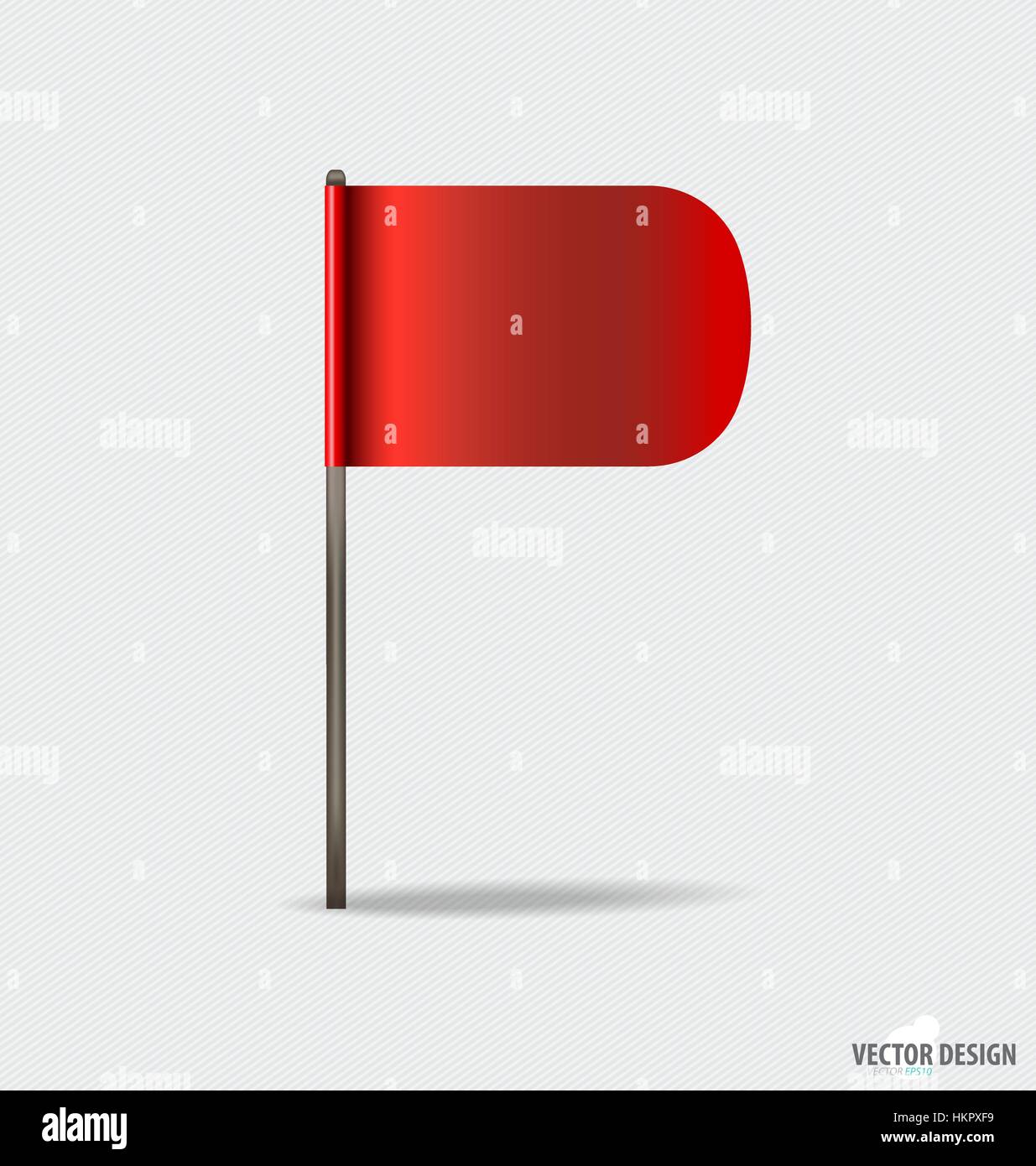 Red warning flags Stock Vector Images - Alamy