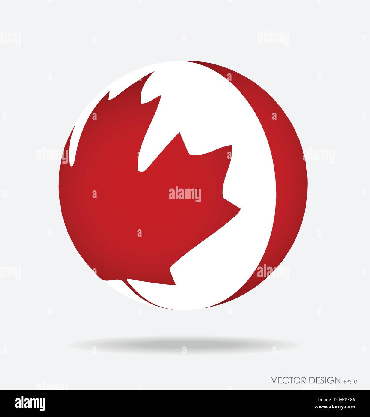 Canada Flag. Vector illustration Stock Vector Image & Art - Alamy