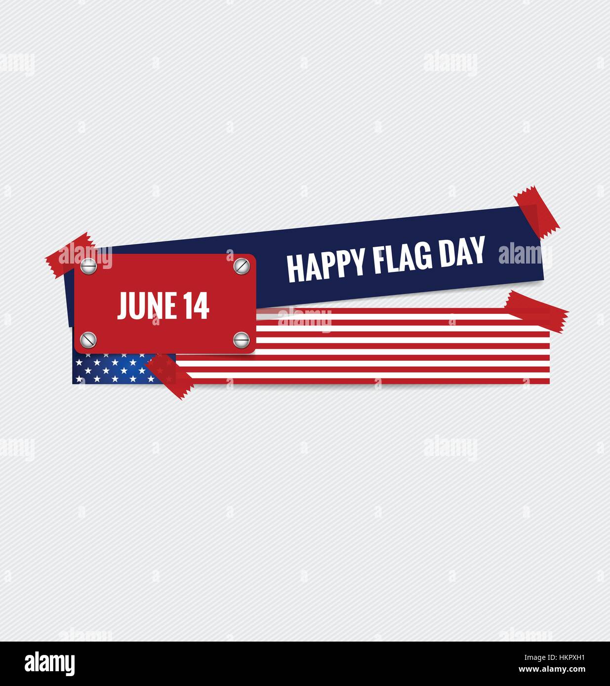 American Flag Day, 14 of June Flag Day. Vector illustration Stock ...
