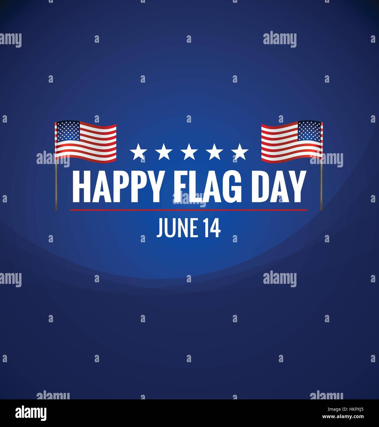 American Flag Day, 14 of June Flag Day. Vector illustration Stock ...