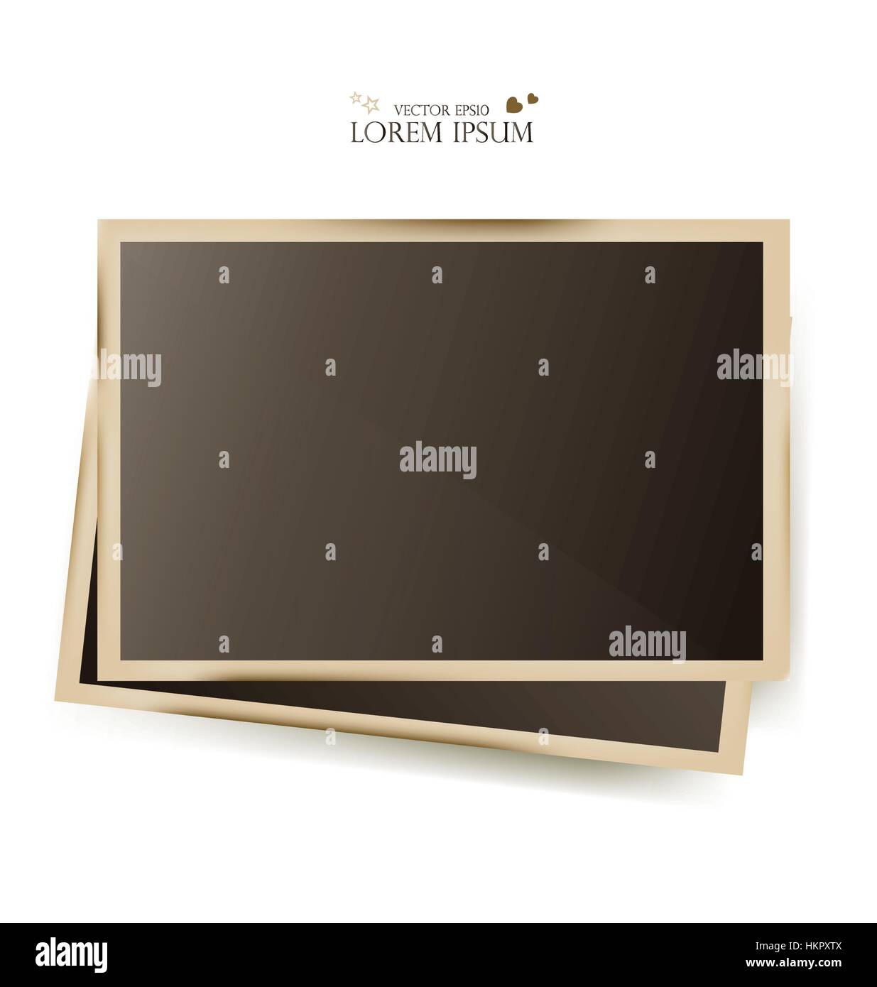 Photo frames- vector illustration Stock Vector Image & Art - Alamy