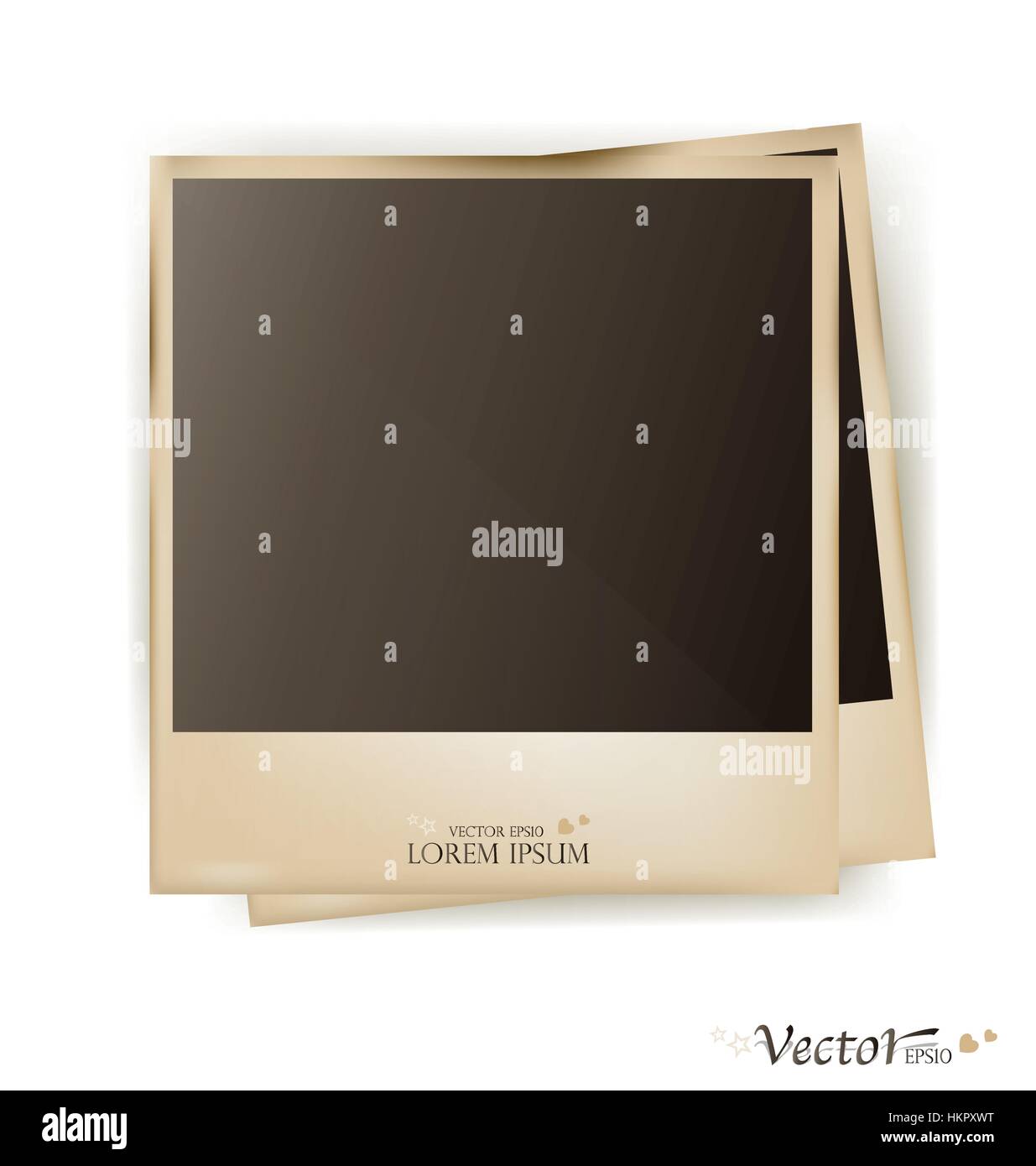 Photo frames- vector illustration Stock Vector Image & Art - Alamy