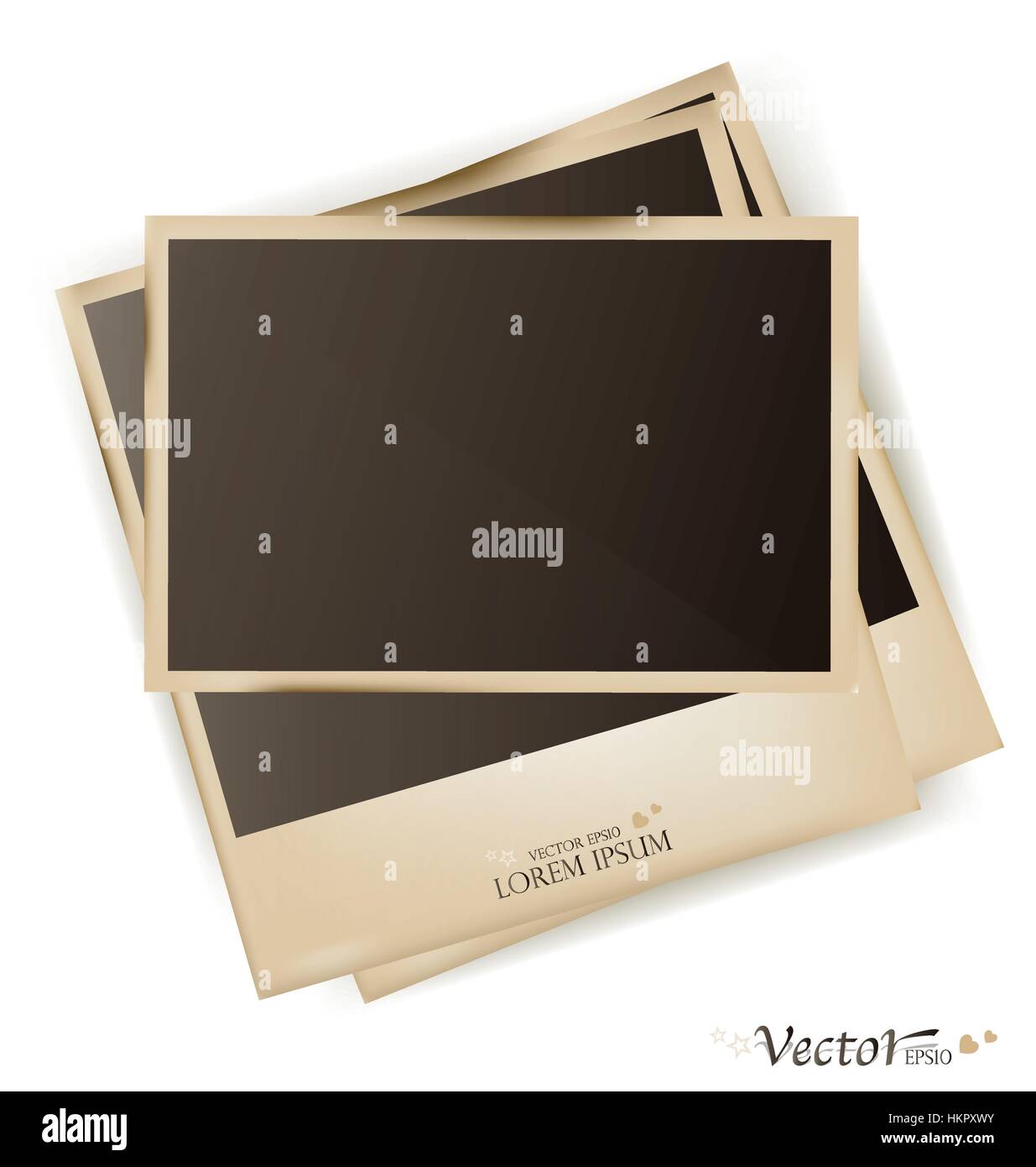 Photo frames- vector illustration Stock Vector Image & Art - Alamy