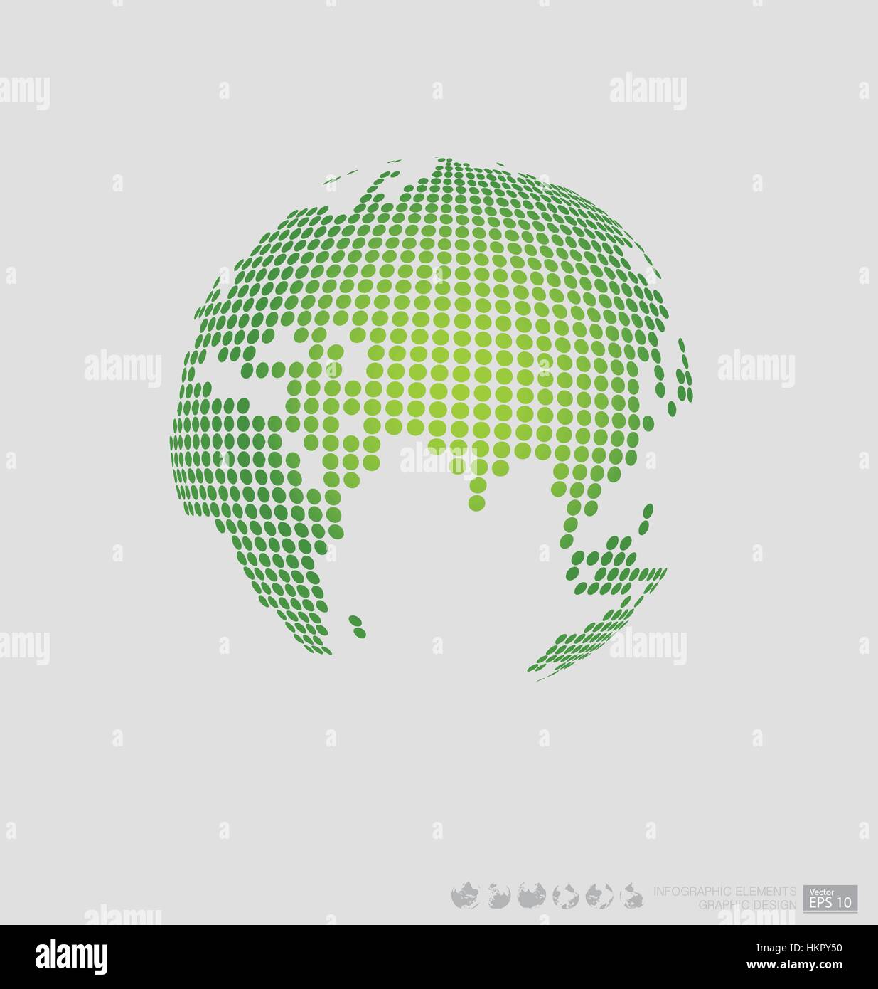 Modern globe. Vector illustration Stock Vector Image & Art - Alamy