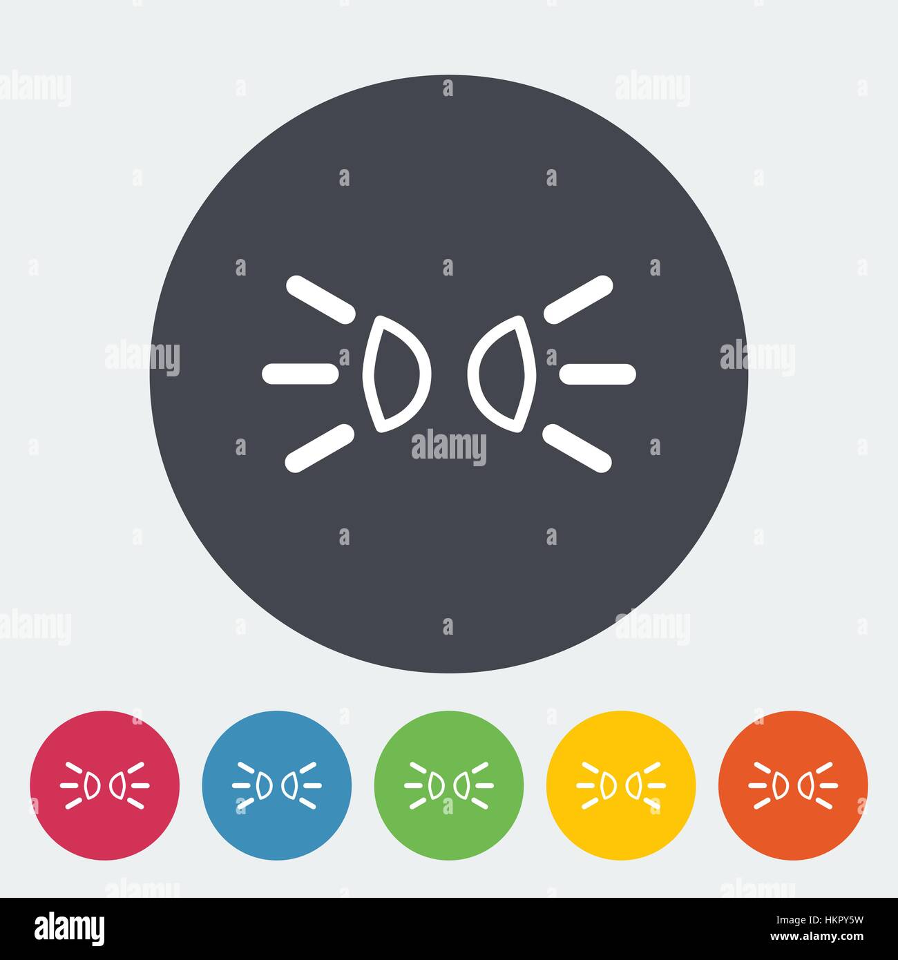 Car dashboard lights Stock Vector Images - Alamy