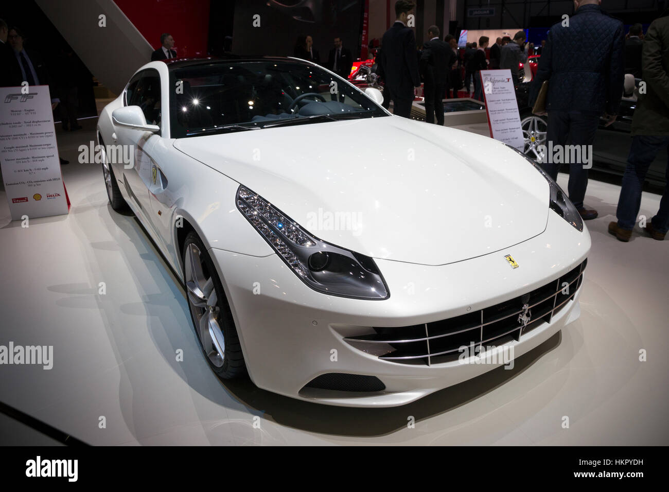 White ferrari hi-res stock photography and images - Alamy