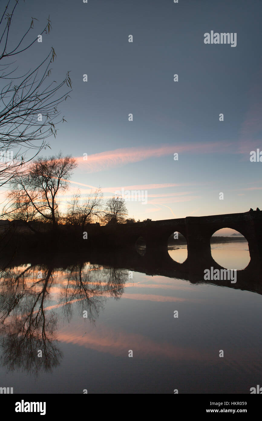 Farndon bridge hi-res stock photography and images - Alamy
