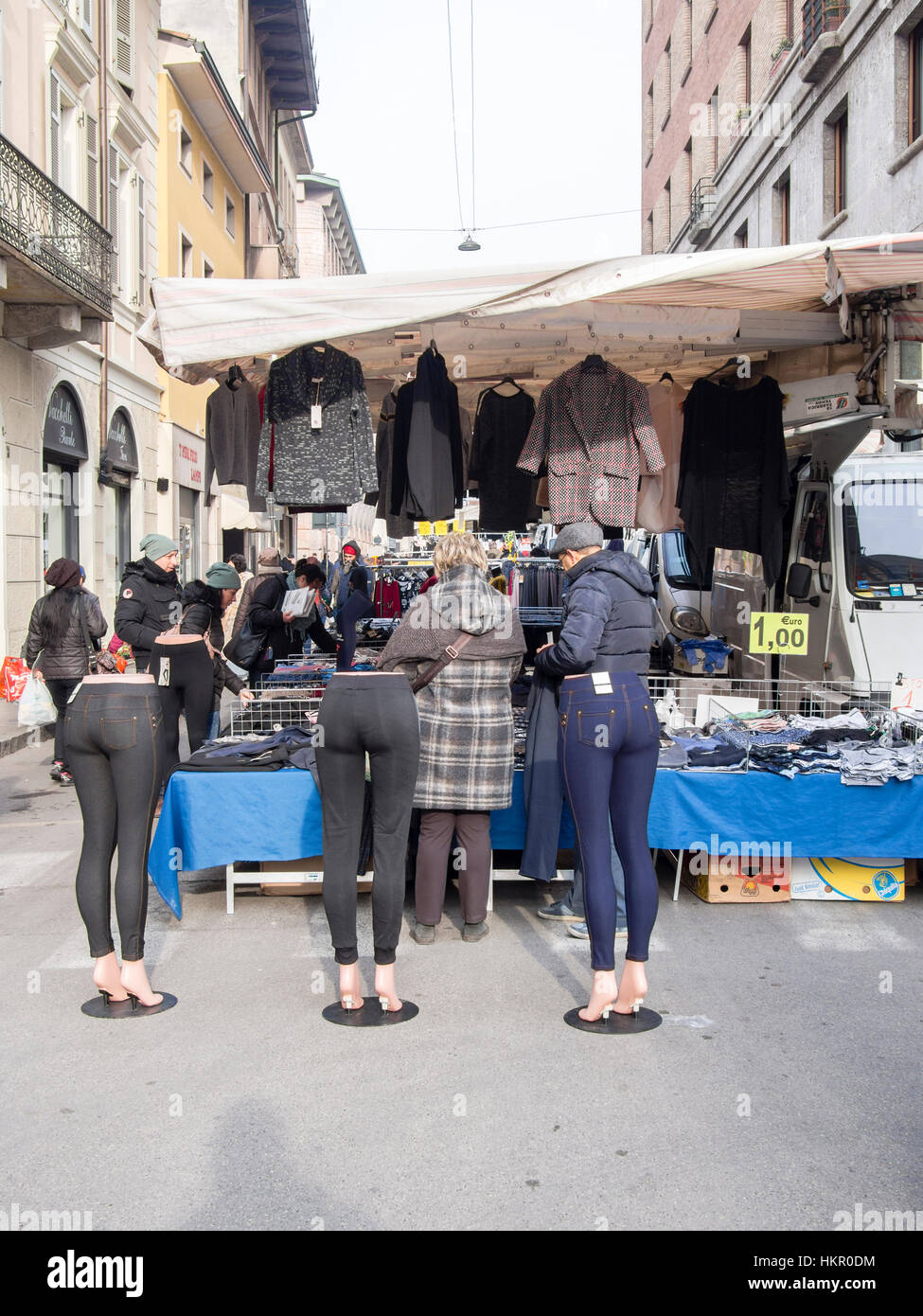 Fashion stall hi-res stock photography and images - Alamy