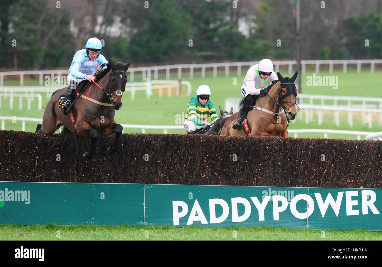 Some Plan ridden by Davy Russell (left) before winning the Frank Ward ...