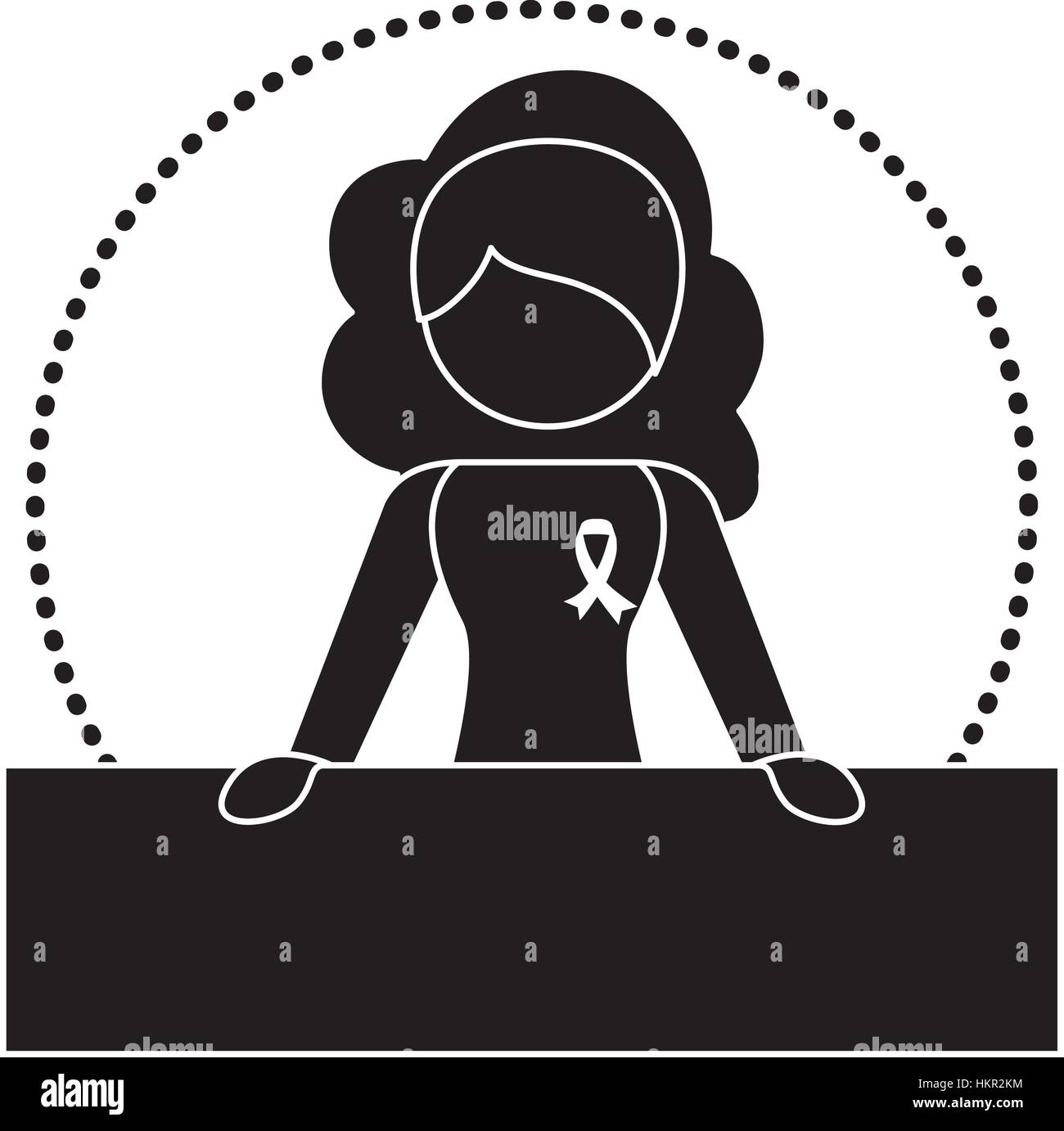 Black woman feminist defending image, vector illustration design Stock ...