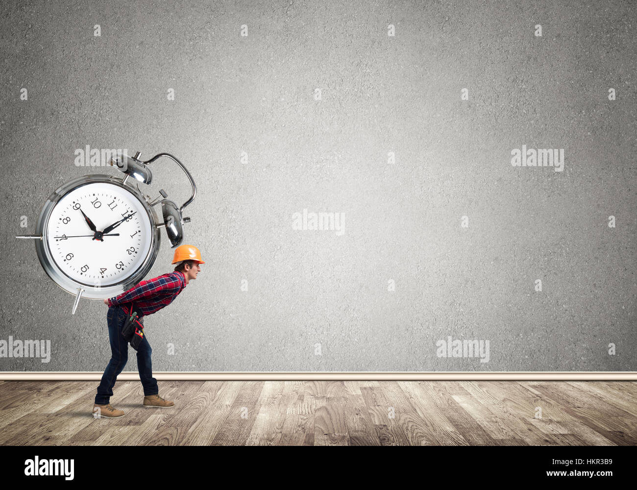 Construction contract deadline Stock Photo - Alamy