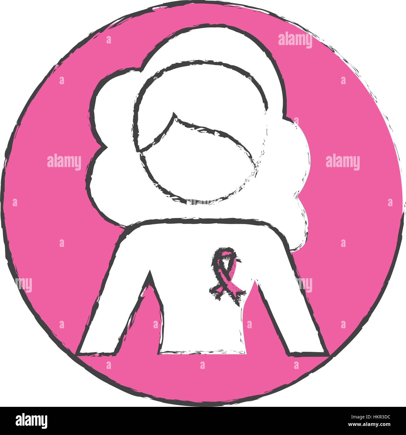 symbol woman feminist defense icon image, vector illustration Stock ...