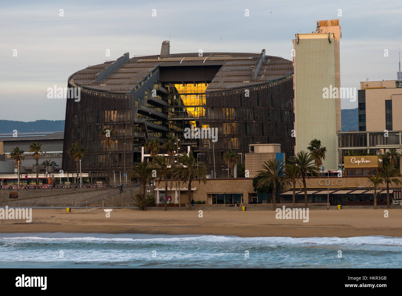 Biomedical Research Park building, Barcelona, Catalonia, Spain Stock ...