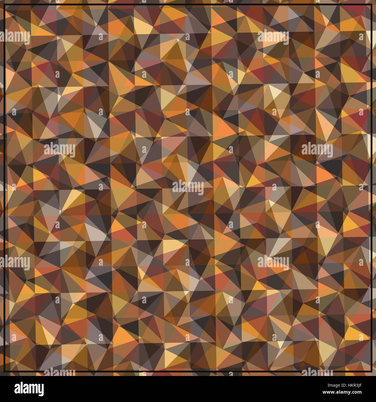brown abstract geometric background pattern, vector illustration Stock ...