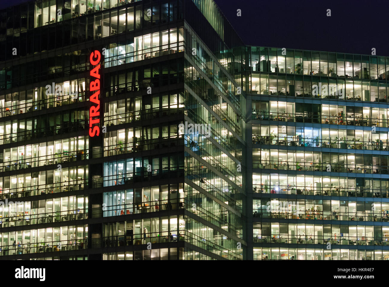 Strabag building in donaucity hi-res stock photography and images - Alamy