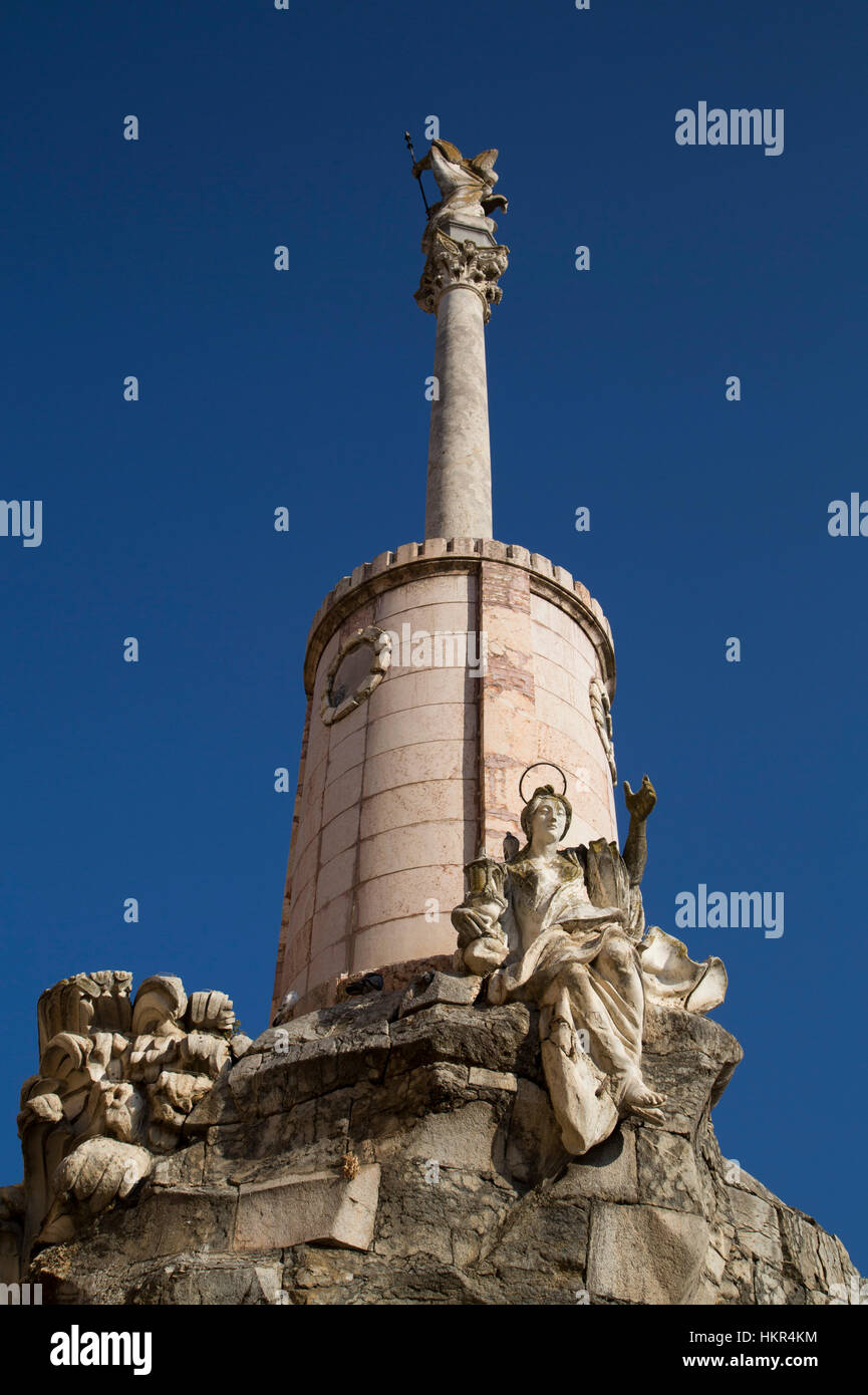 Triumph of San Rafael, Patron of Cordoba, Coprdoba, Spain Stock Photo ...