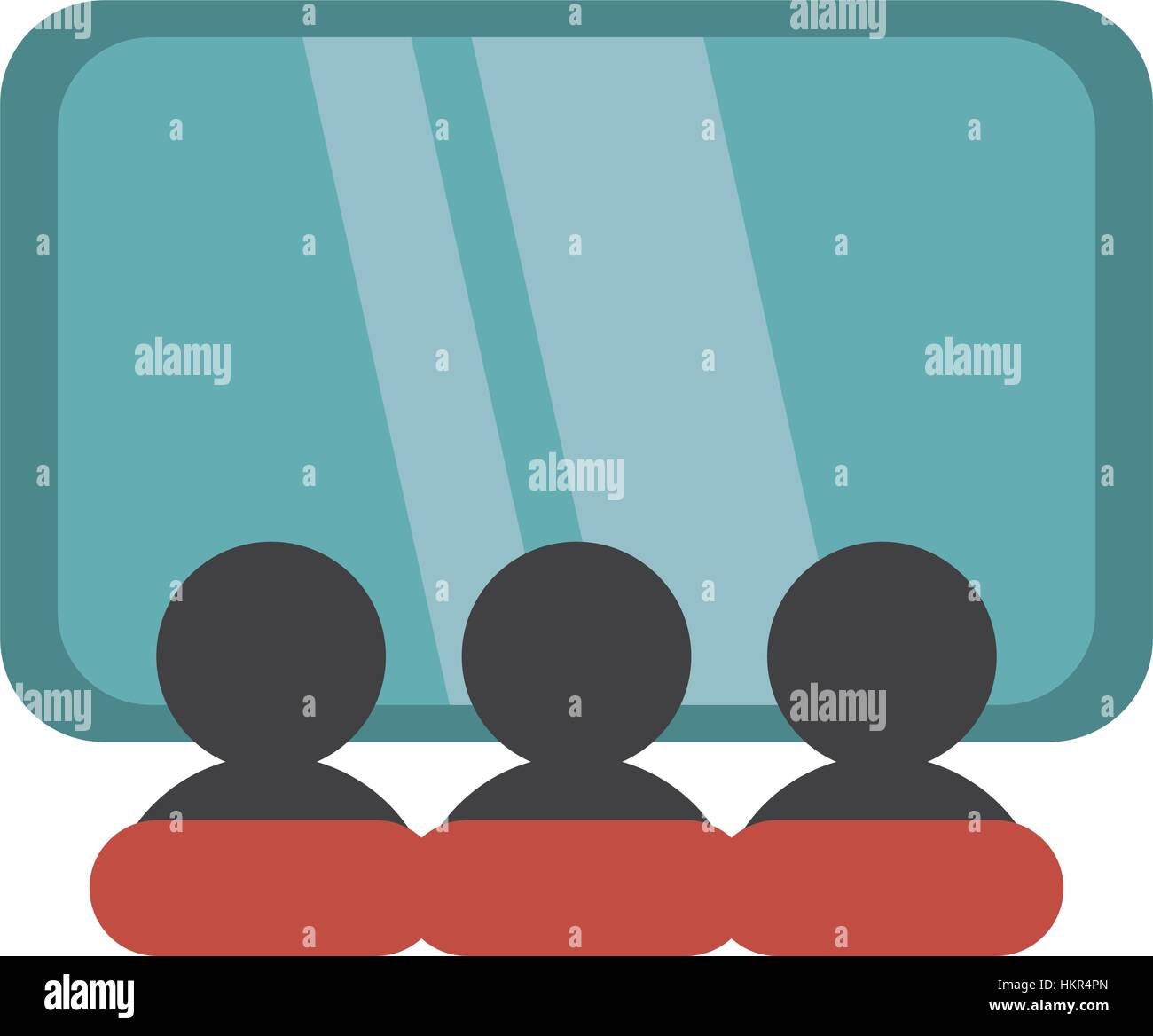 character movie cinema screen vector illustration eps 10 Stock Vector ...