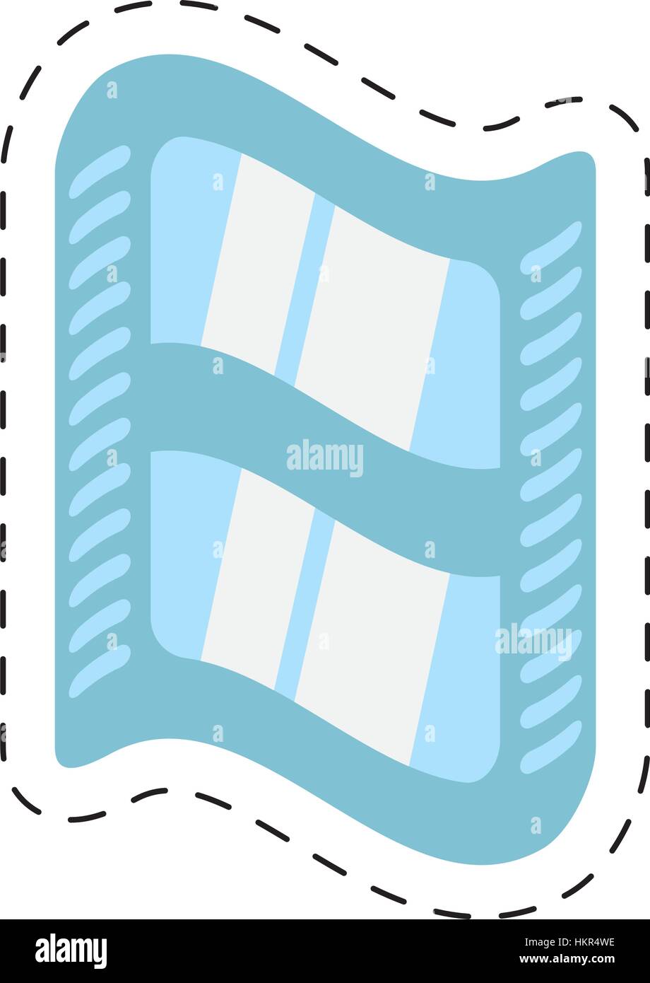 cinema film strip tape cut line vector illustration eps 10 Stock Vector ...