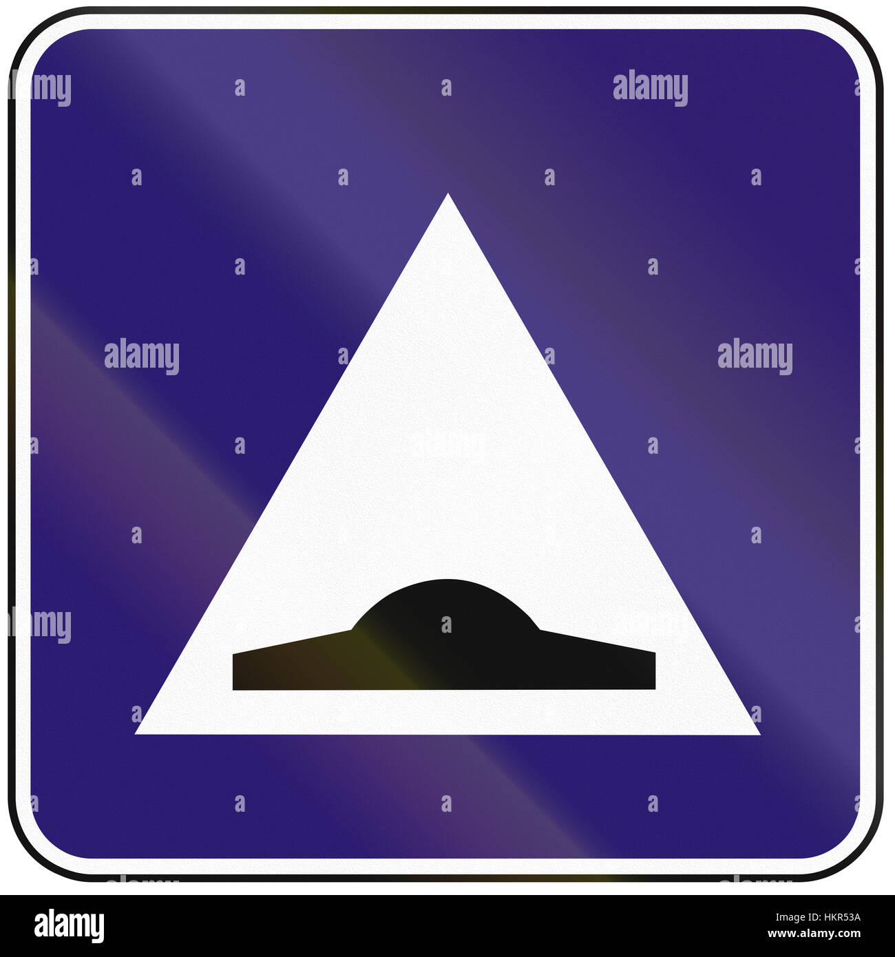 Road sign used in slovakia hi-res stock photography and images - Alamy