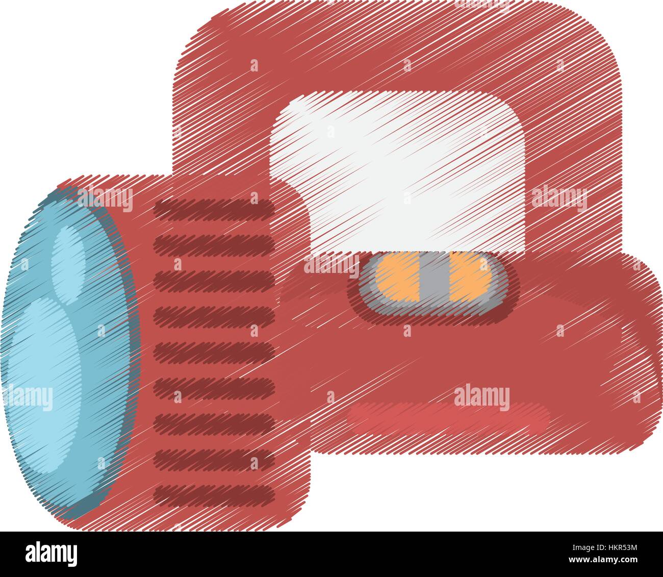 Cinema interior torch Stock Vector Images - Alamy