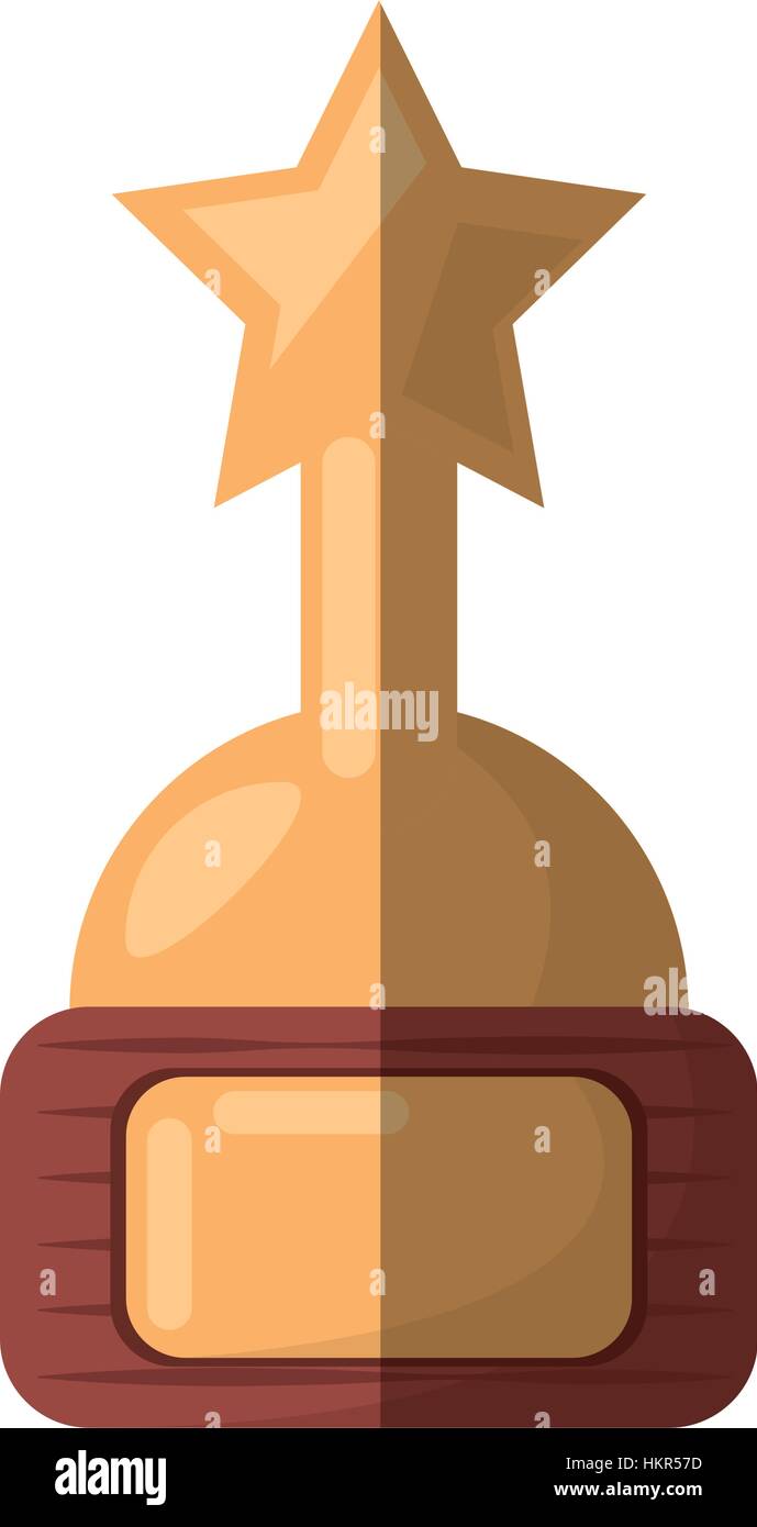 The academy of motion picture trophy Stock Vector Images - Alamy