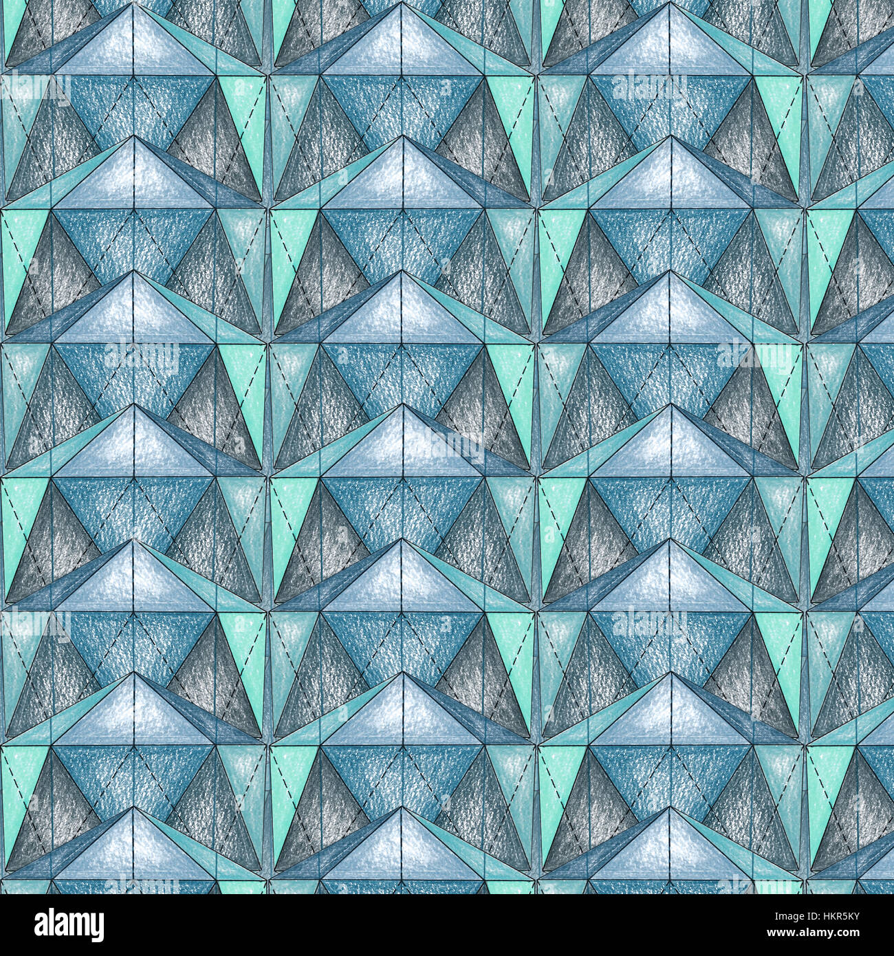 Seamless triangles patterns hi-res stock photography and images - Alamy
