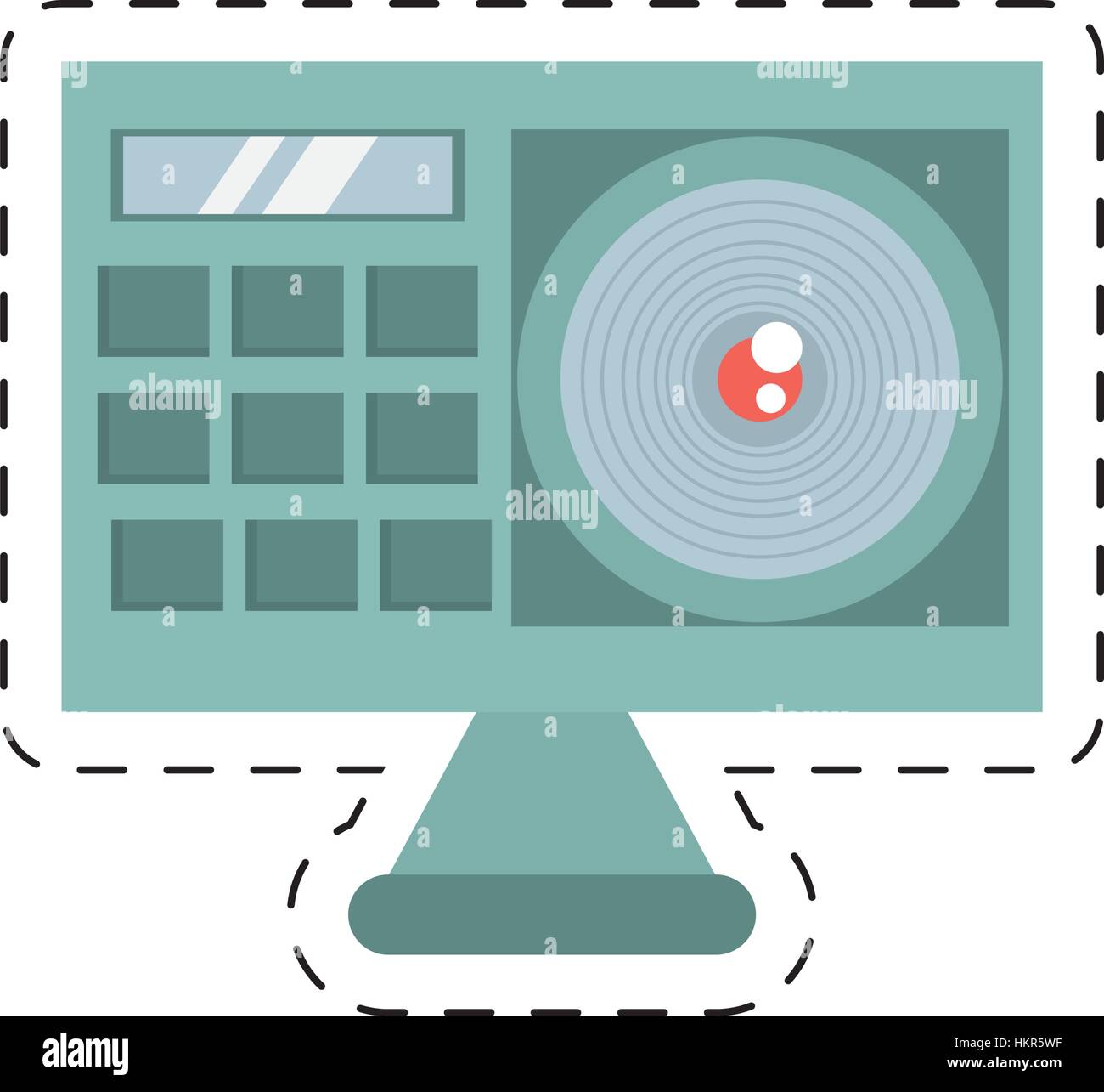 camera film photo equpment travel cut line Stock Vector Image & Art - Alamy