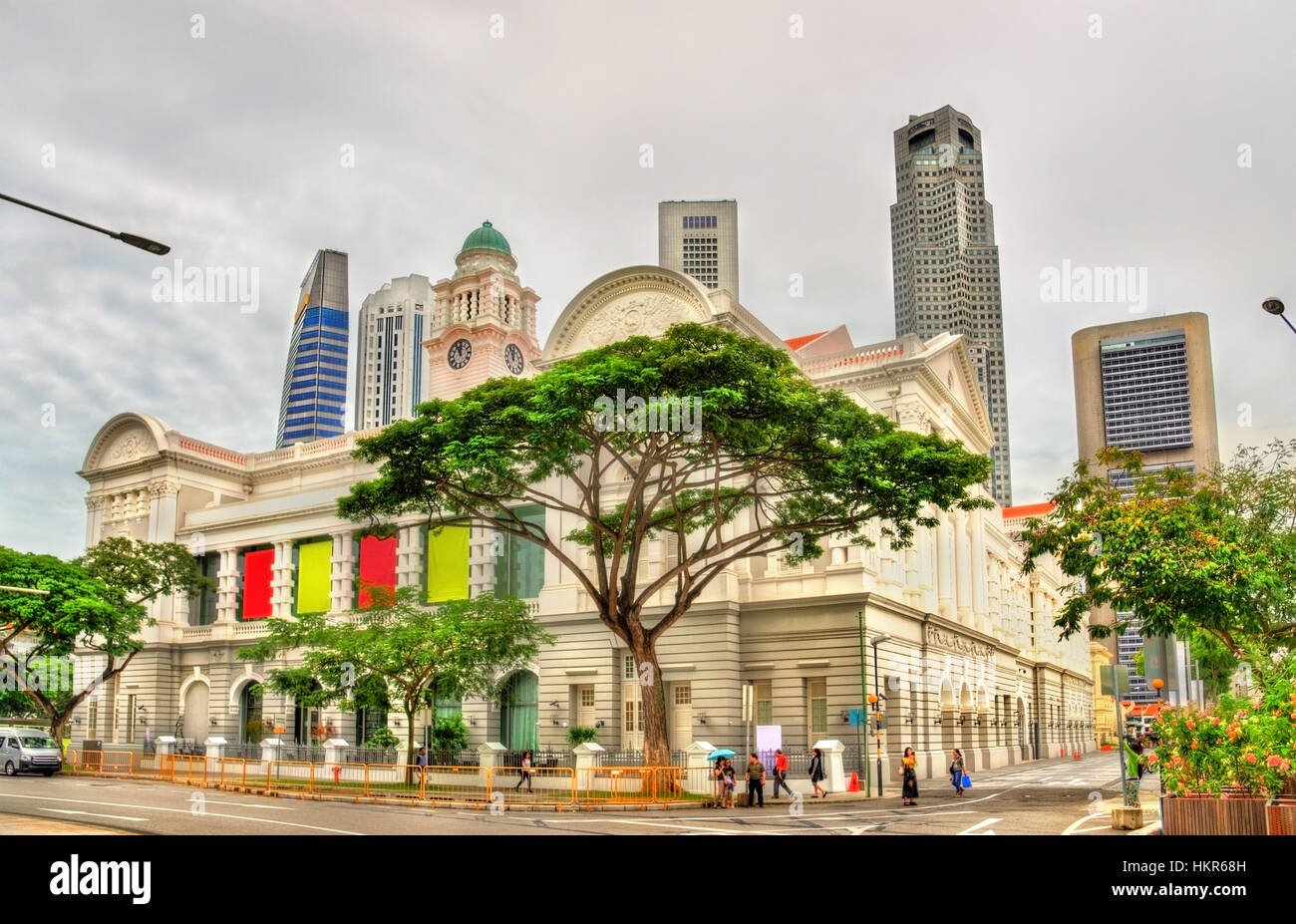 The Victoria Theatre and Concert Hall in Singapore Stock Photo - Alamy