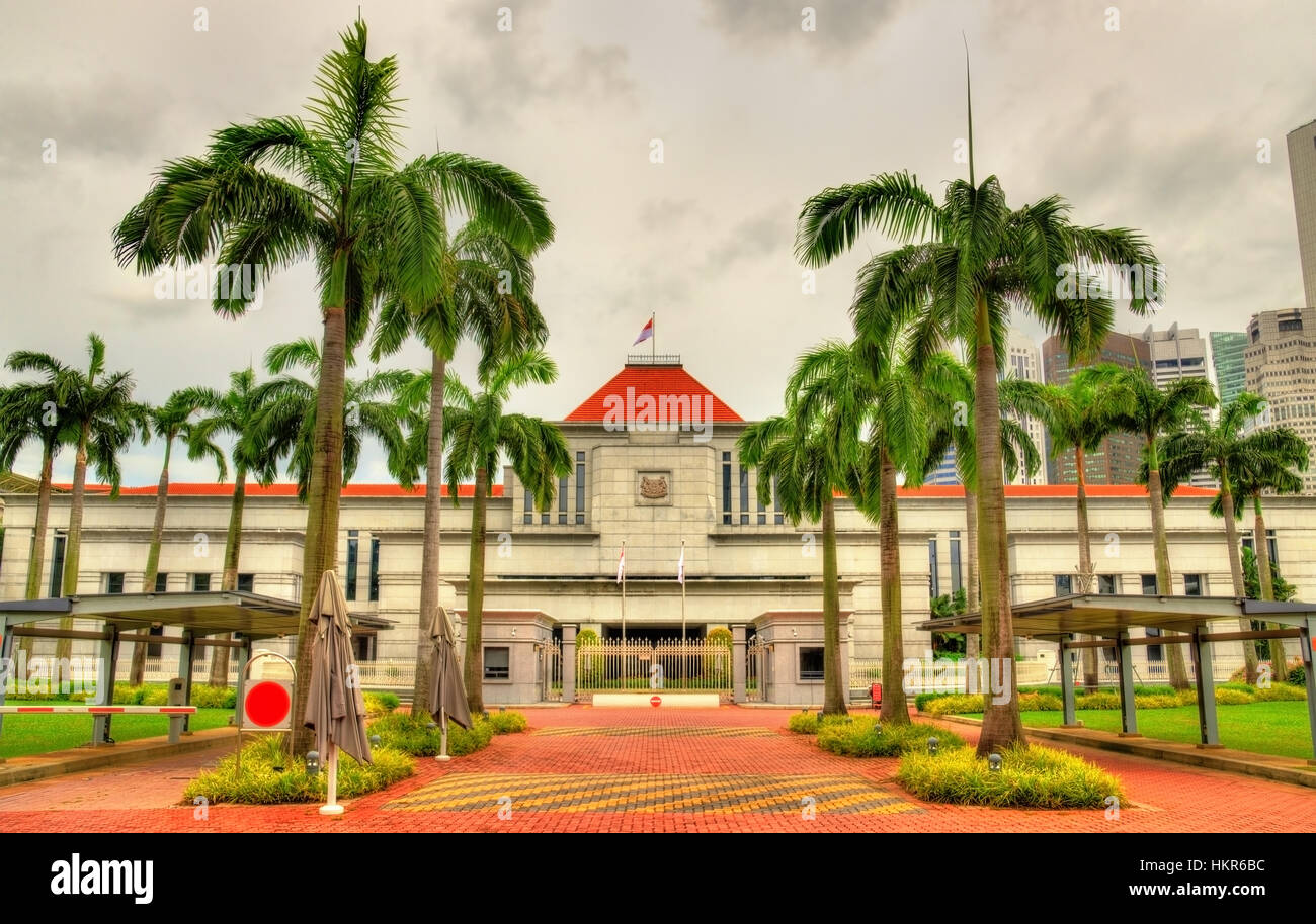 View of the Parliament House in Singapore Stock Photo - Alamy