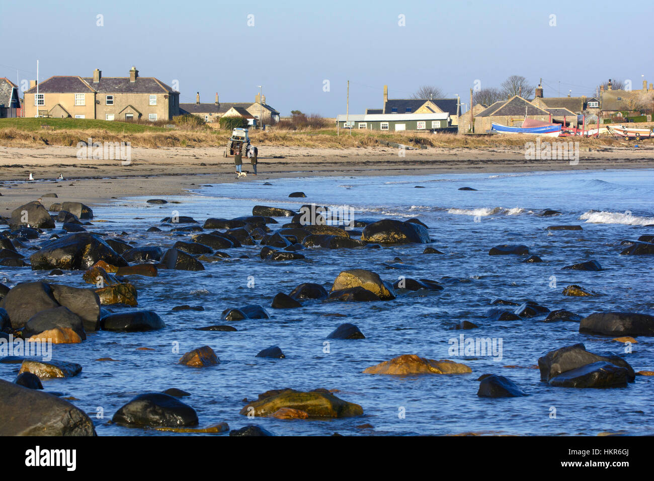 Boulmer beach hi-res stock photography and images - Alamy