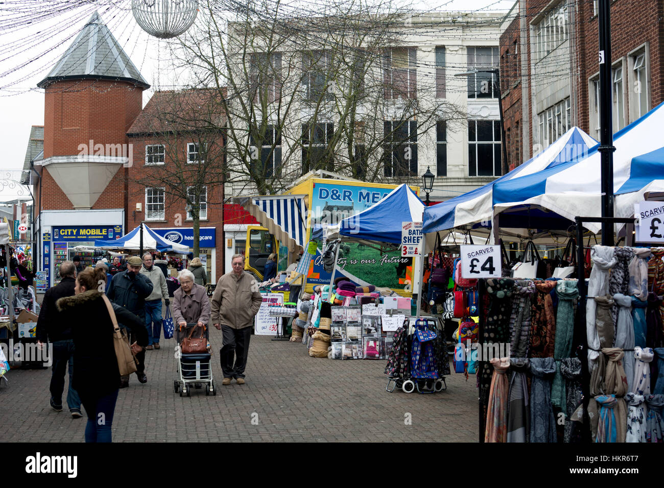 Nuneaton town centre warwickshire hi-res stock photography and images ...