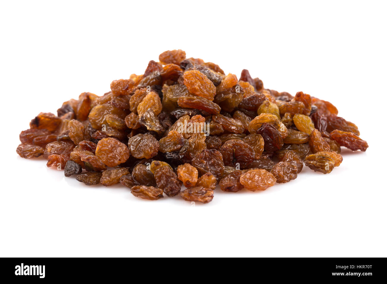 Sweet dry raisins isolated on the white background Stock Photo - Alamy