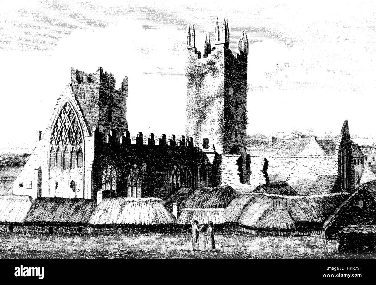 Black abbey hi-res stock photography and images - Alamy