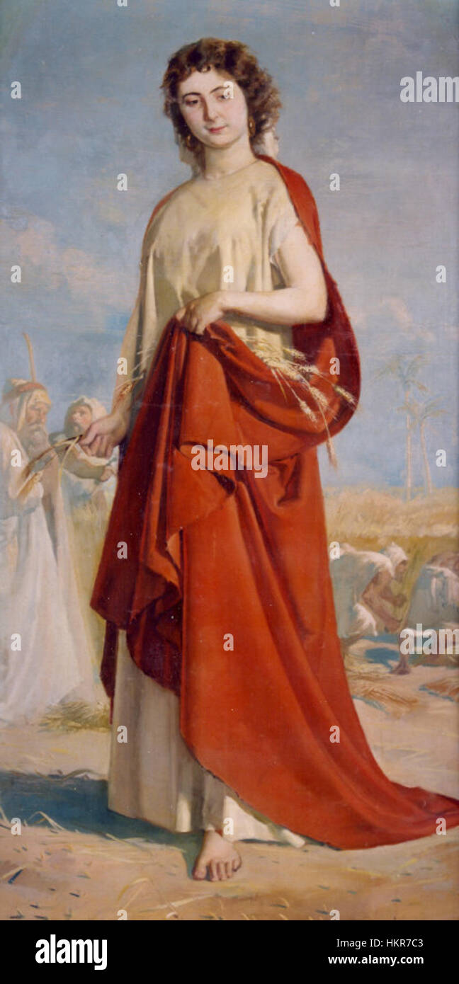 Ruth by A. Cortina is a detailed painting that captures the emotional ...