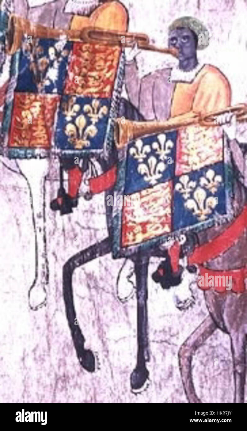 Black trumpeter henry viii hi-res stock photography and images - Alamy