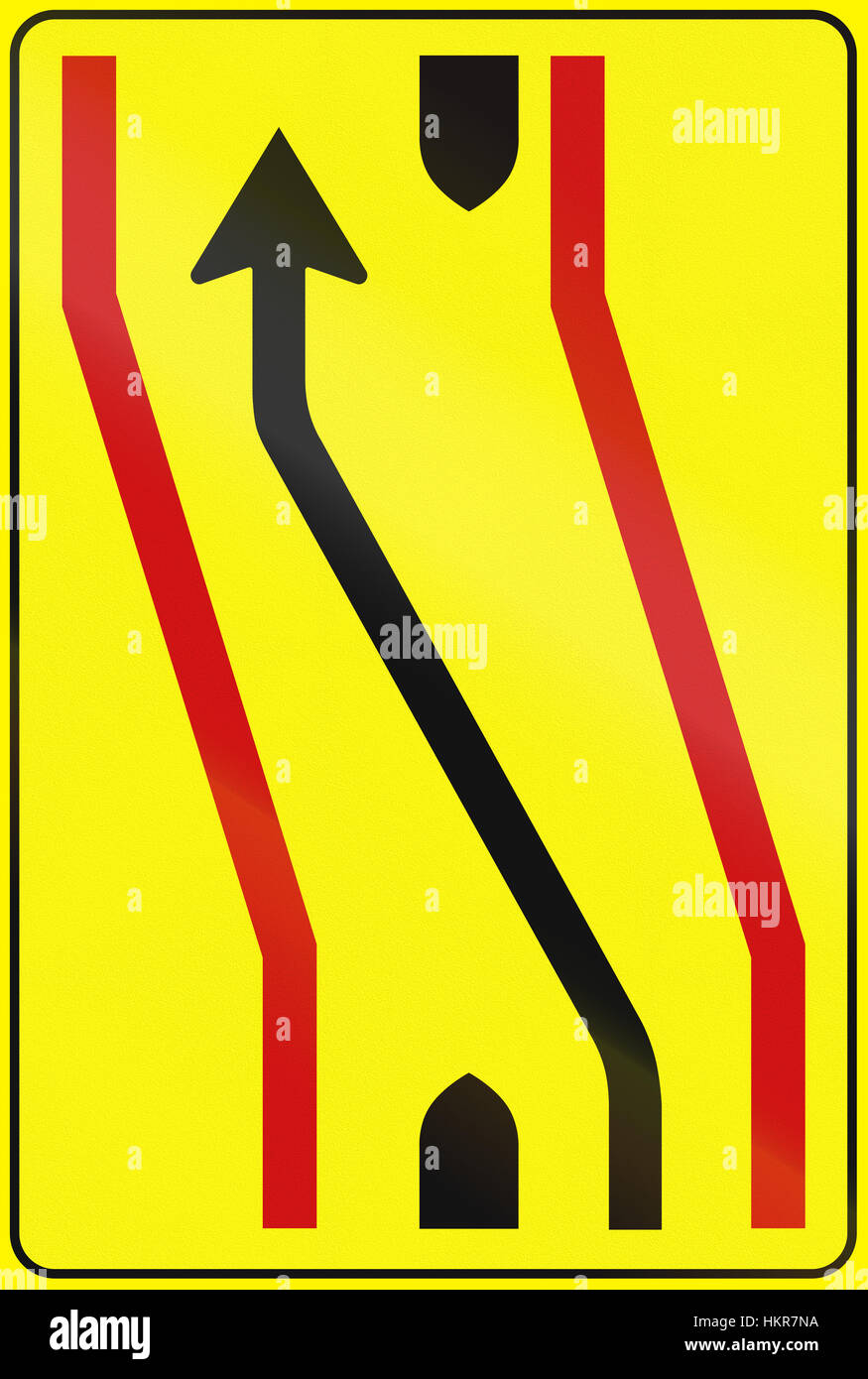 Deviation Sign High Resolution Stock Photography and Images - Alamy