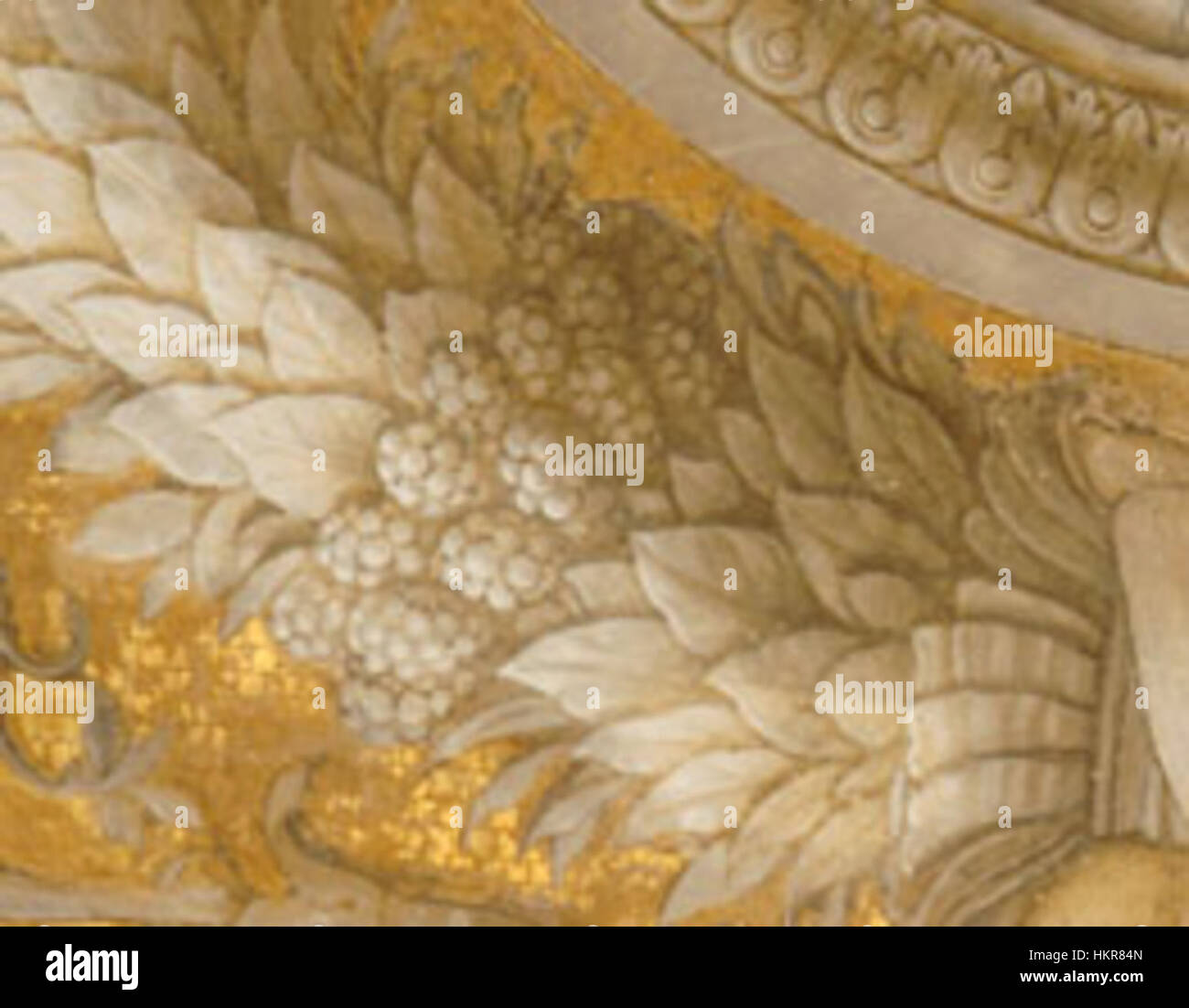 This painting, 'Camera picta, Cesari, Caligola 04', depicts scenes of ...