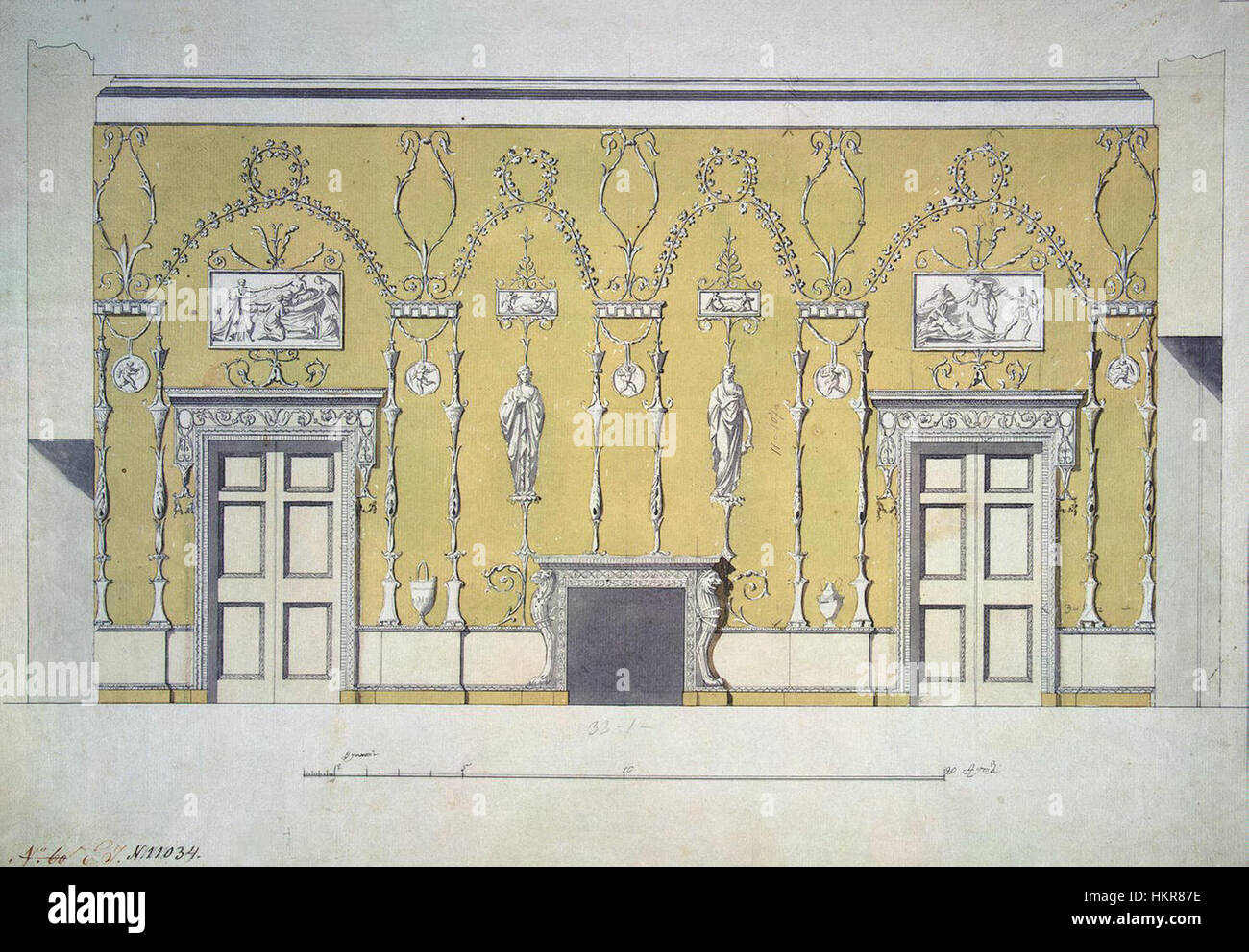 1780s room hi-res stock photography and images - Alamy