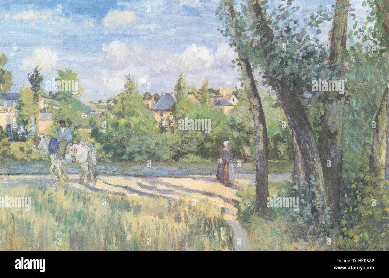 Pissarro plein air impressionism hi-res stock photography and images ...