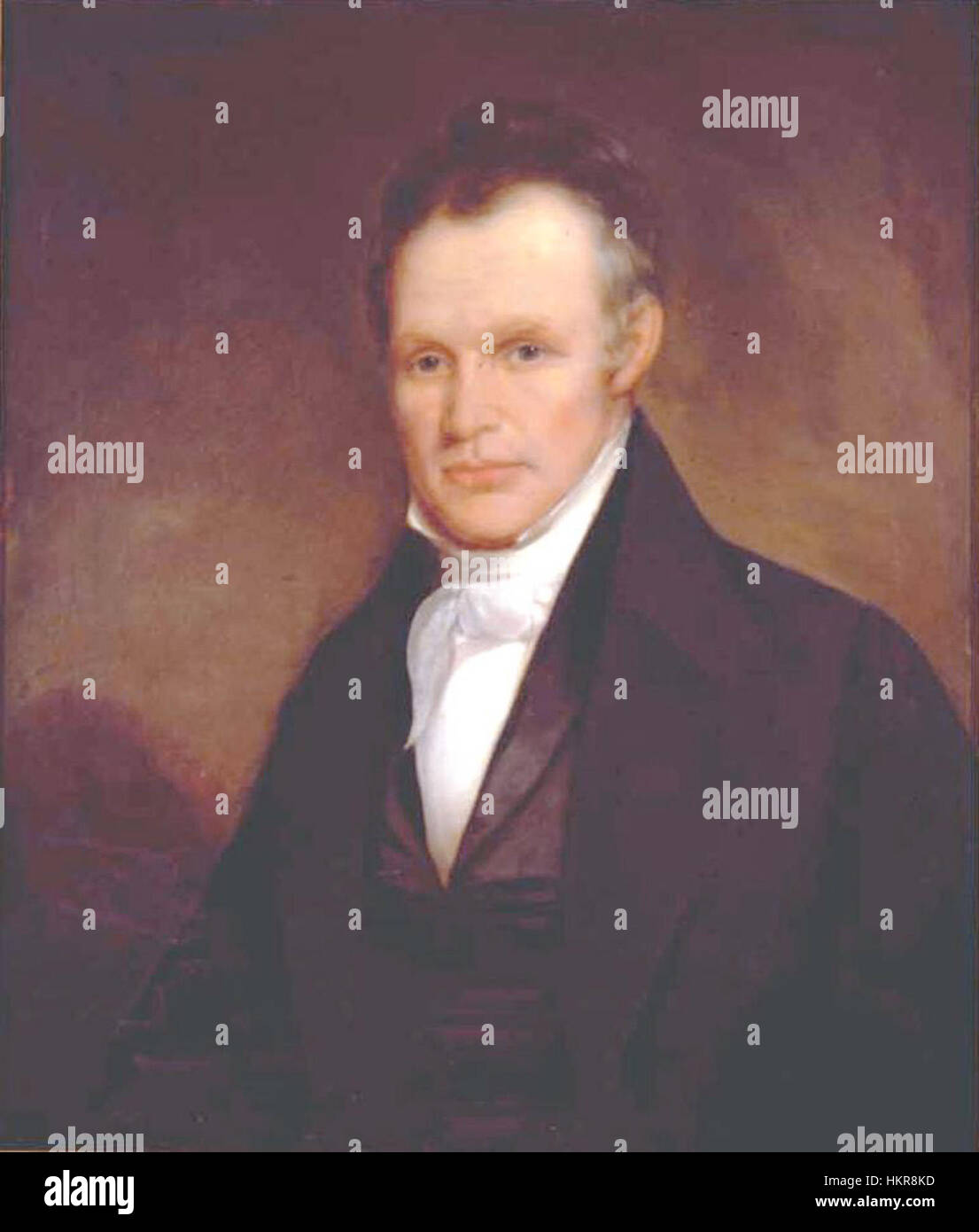 This painting by W.B. Cooper titled *Cannon Newton* features a dramatic ...