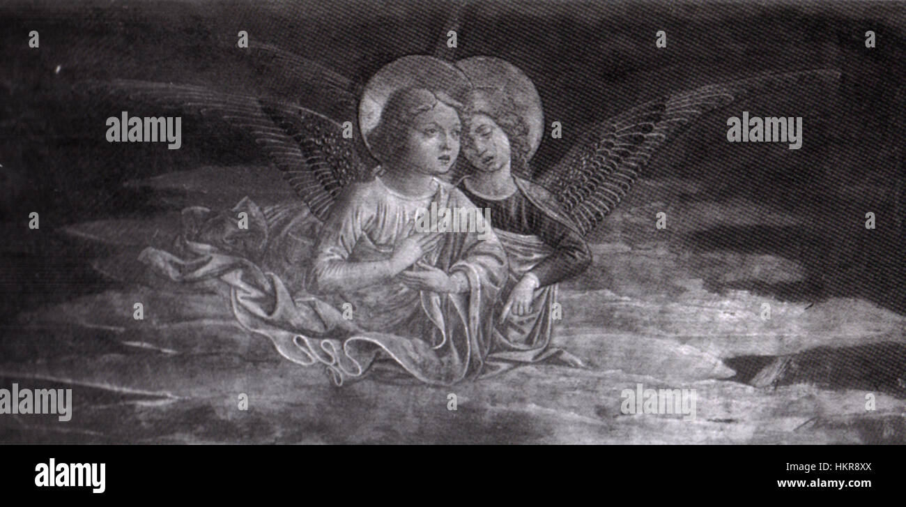 This artwork depicts the 'Cappella dei Magi' (Chapel of the Magi), a ...