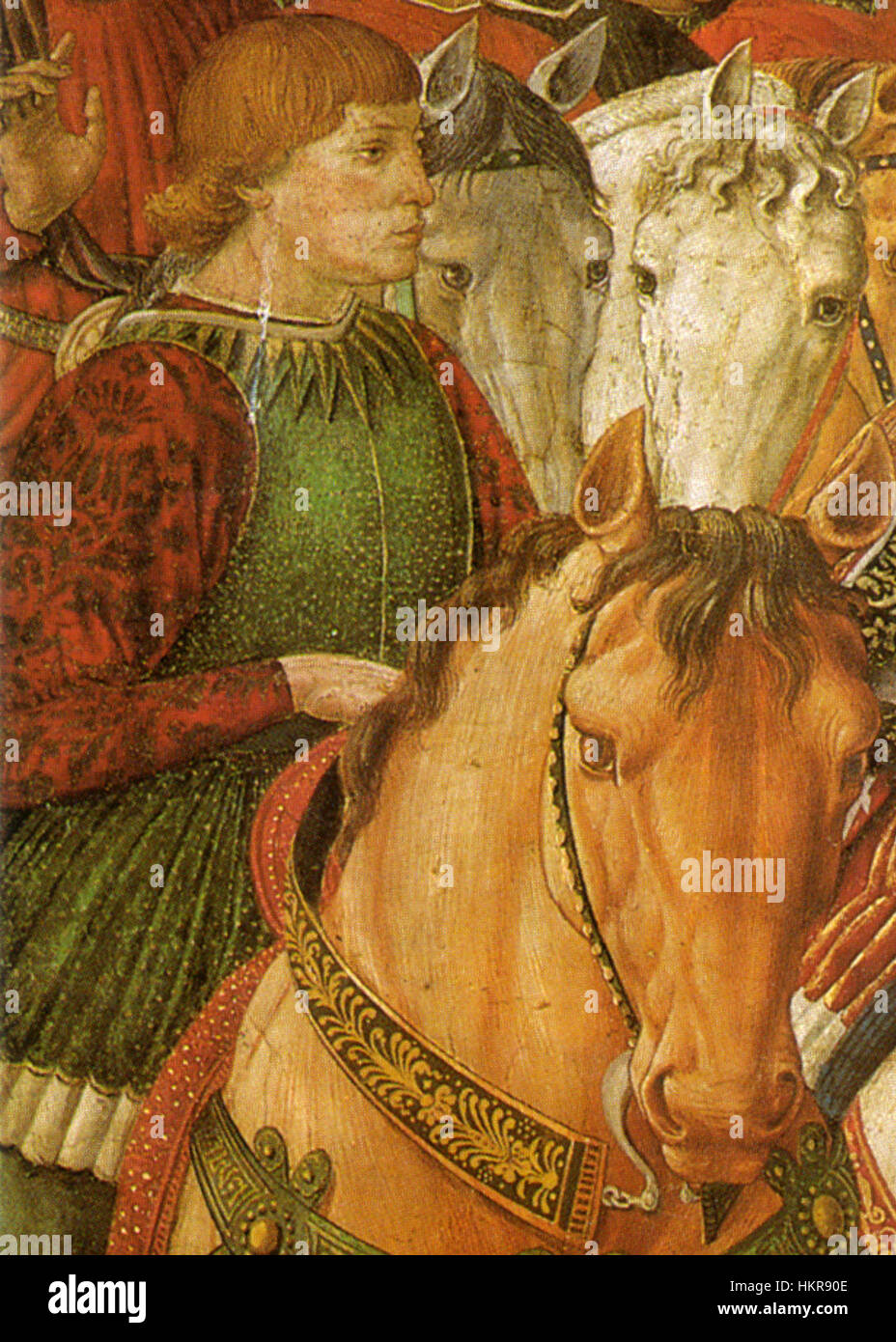 The *Cappella dei Magi* by Sigismondo Pandolfo Malatesta features ...