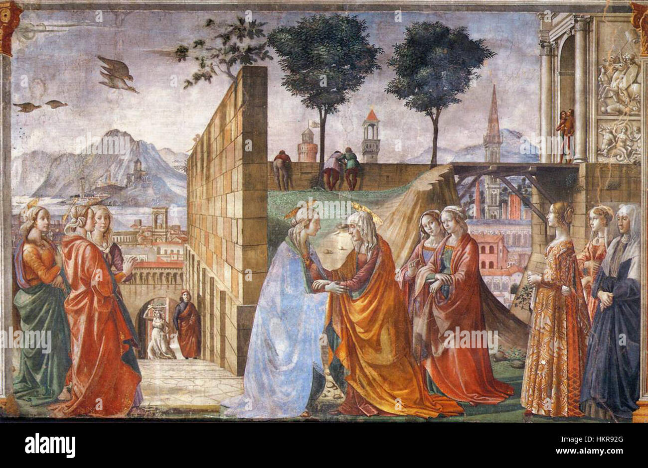 Visitation of mary to elizabeth hi-res stock photography and images - Alamy