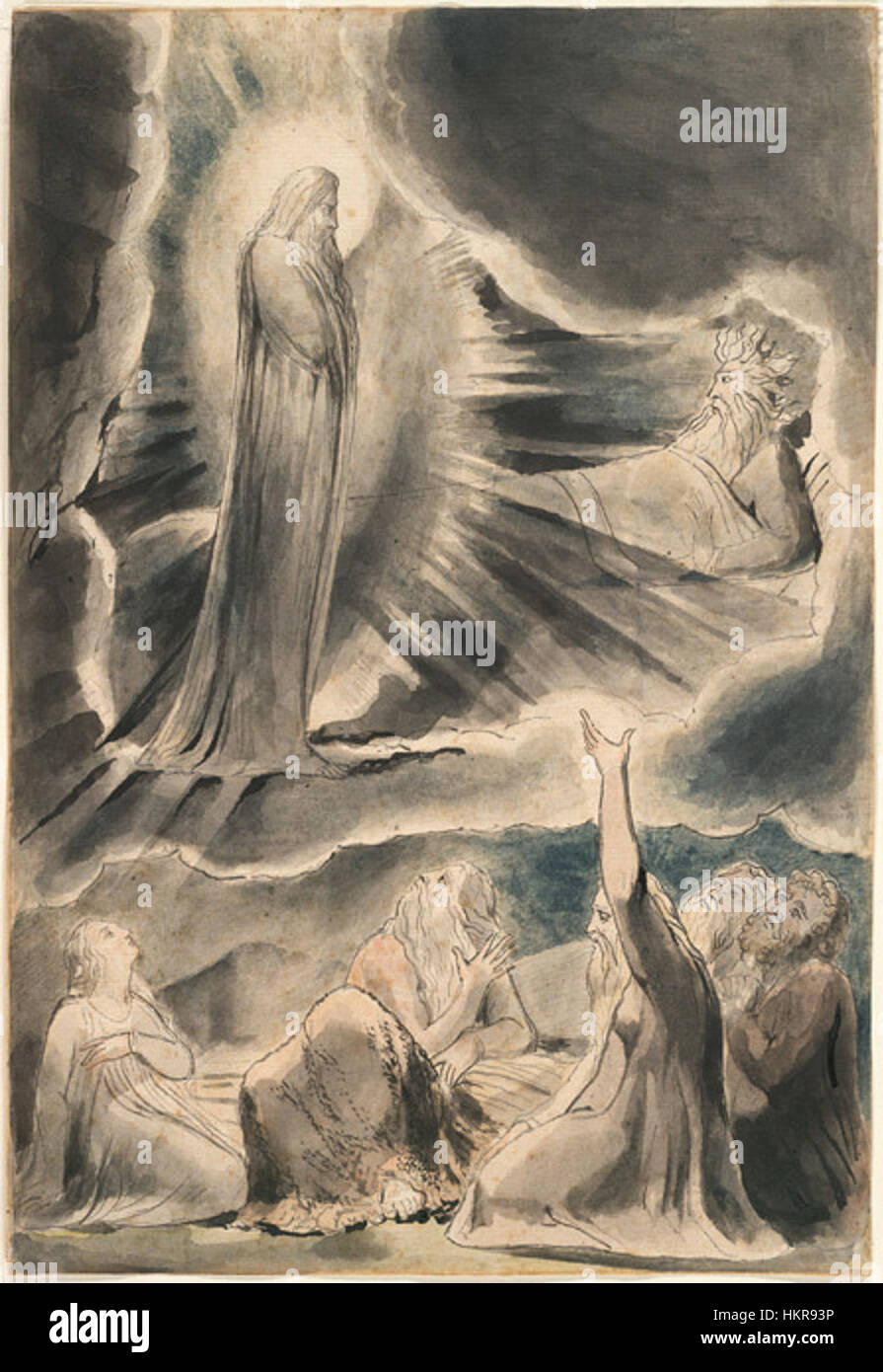 The Blake Book of Job Linell Set 9 is an artistic series that ...