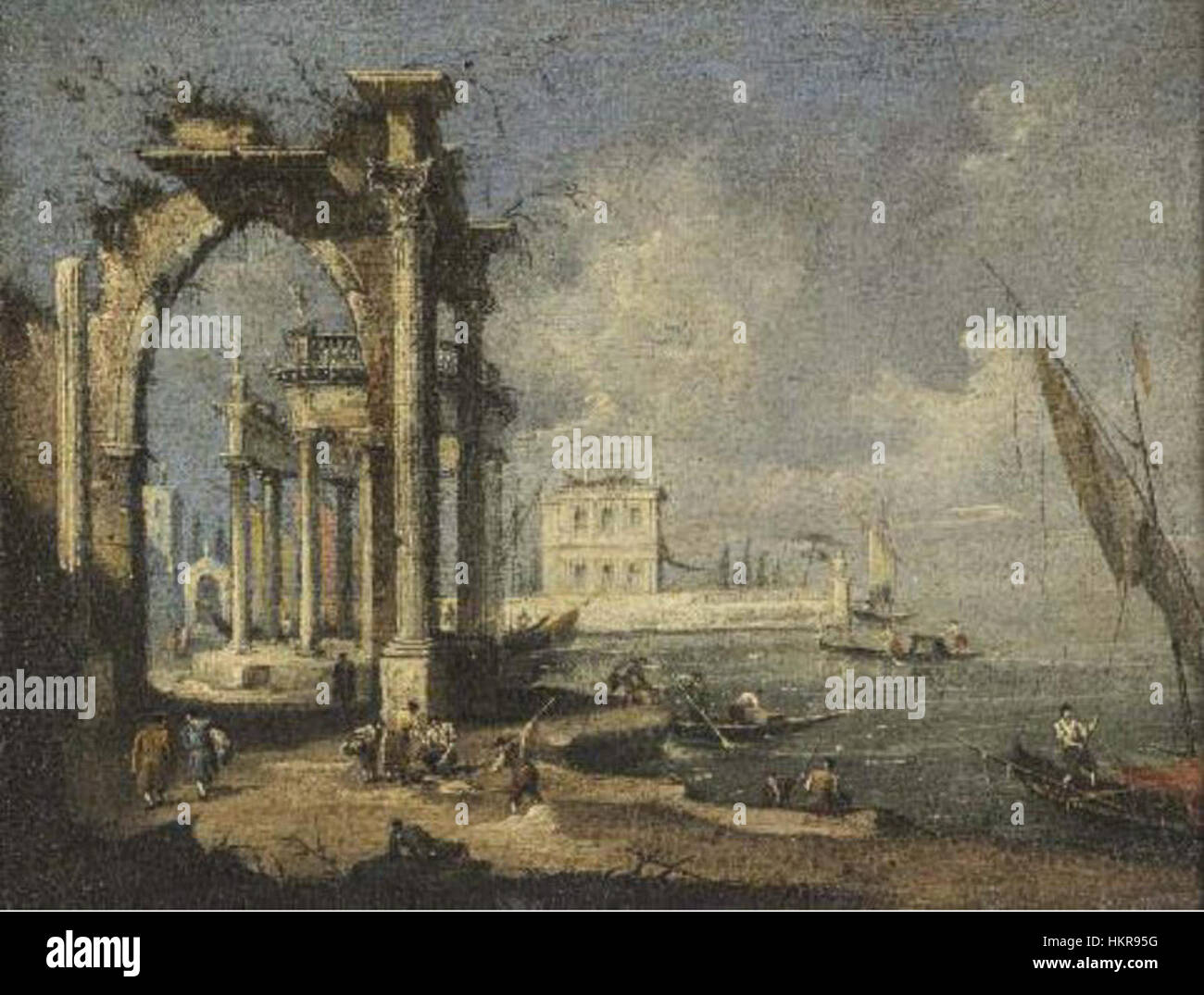 Capriccio is an artistic style that combines imaginary landscapes with ...