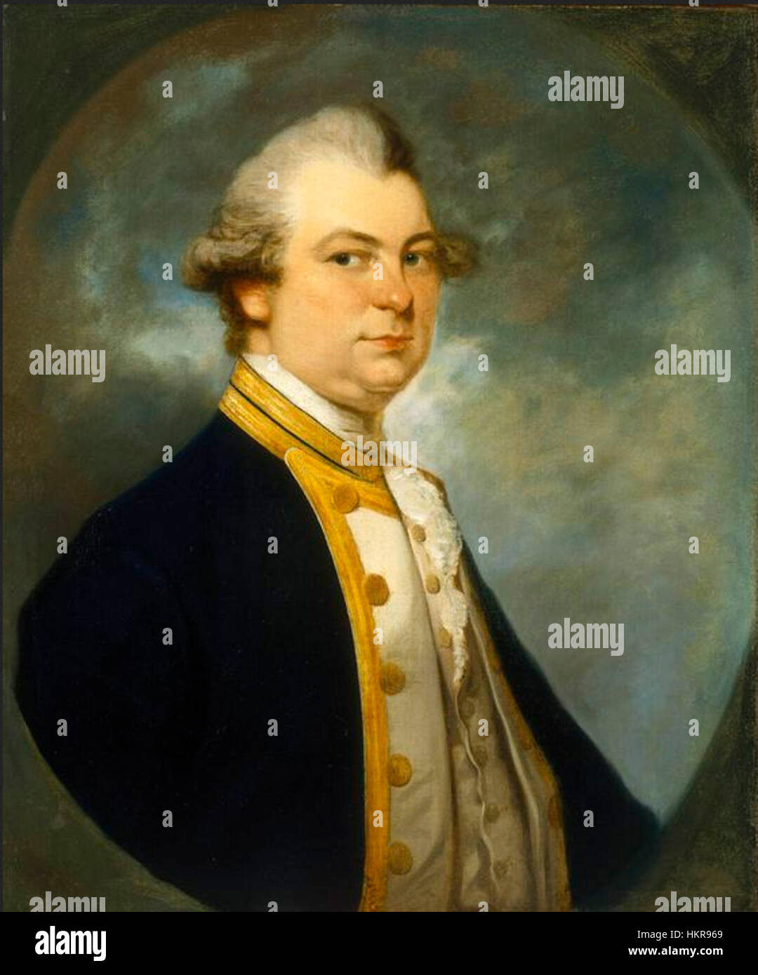 This portrait of Captain Constantine John Phipps by Ozias Humphry ...