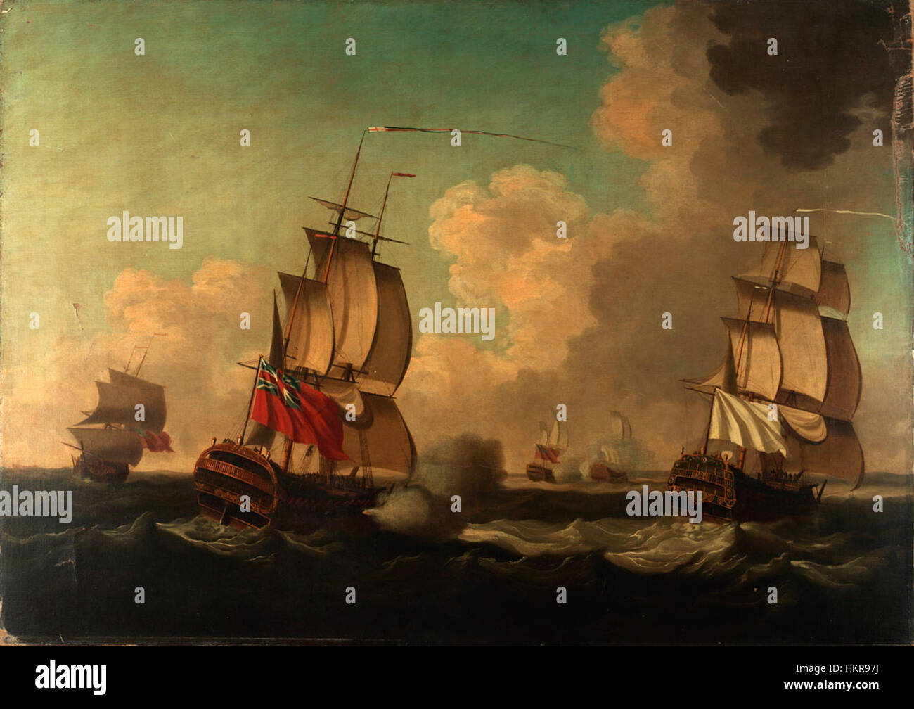 The 'Capture of Alcide and Lys' artwork depicts the historical event of ...