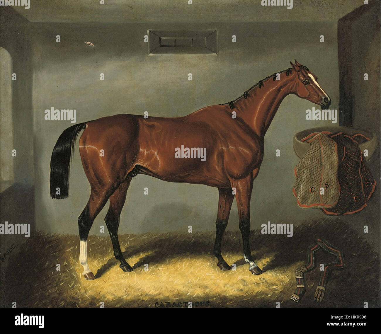 This artwork portrays Caractacus, a notable British leader who fought ...