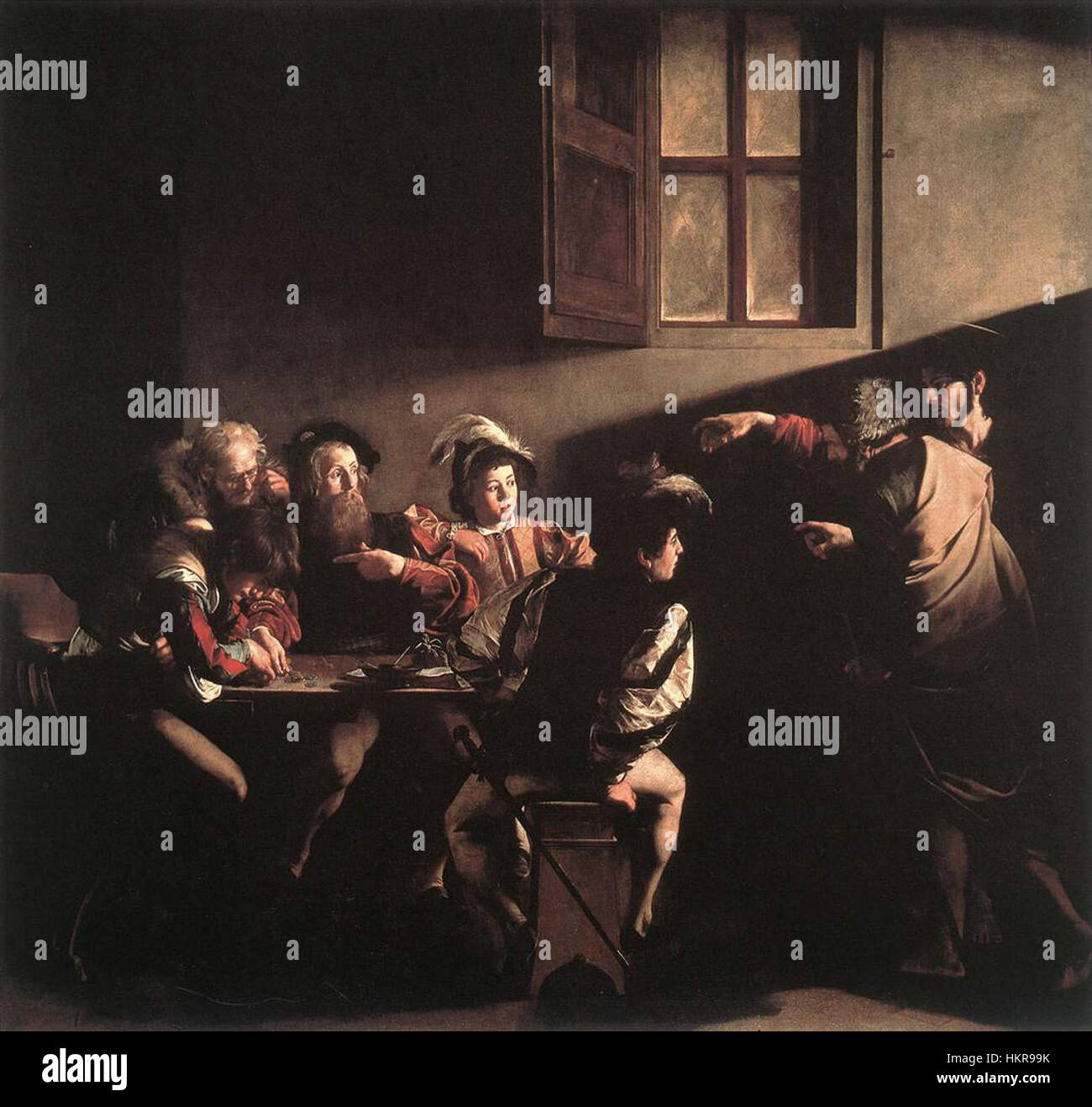 'Contarelli' by Caravaggio refers to the famous cycle of paintings ...